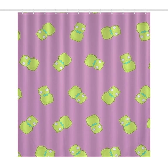 Bob's Burgers Kuchi Kopi Shower Curtain Decor Bath Curtain Waterproof ...