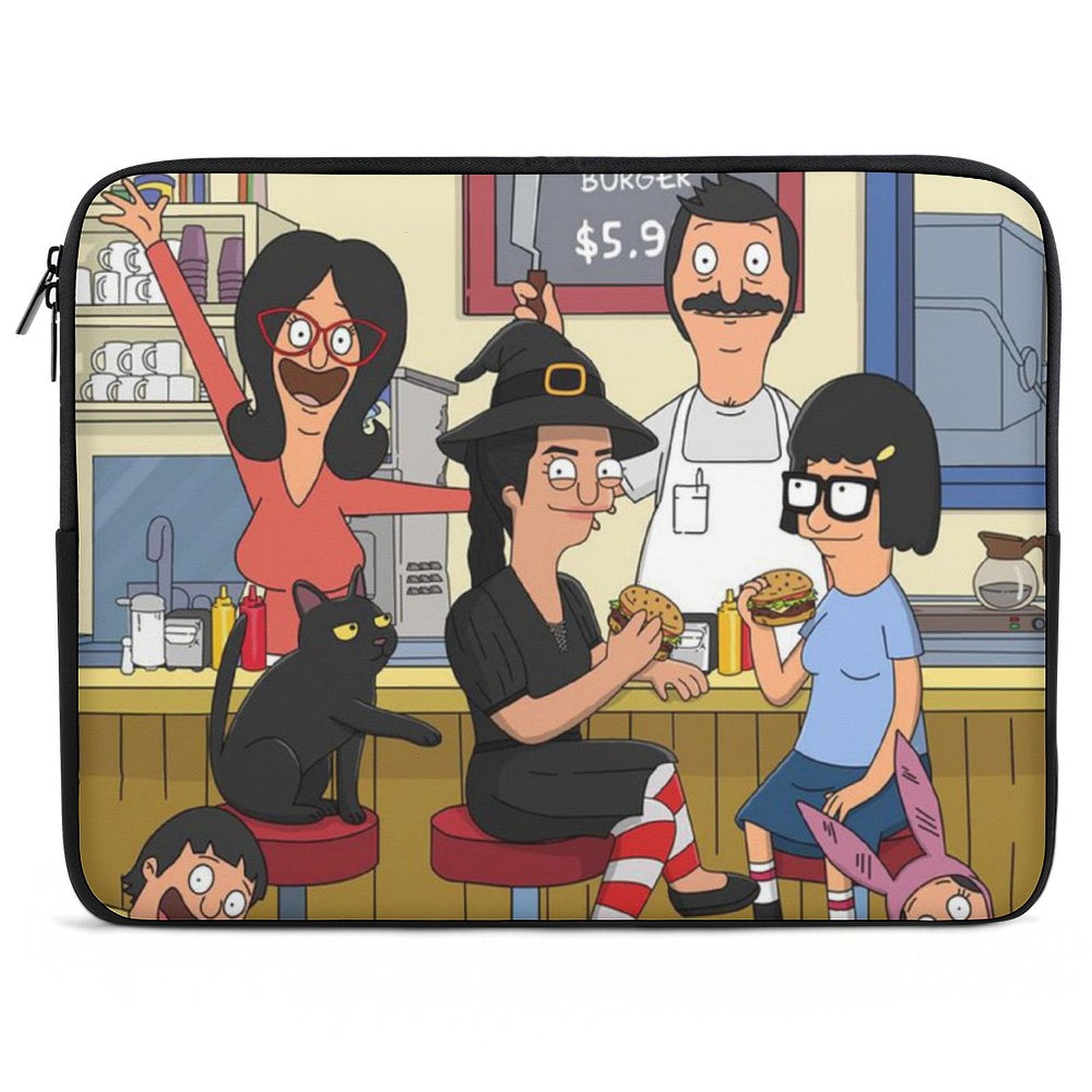 Bob's Burgers Laptop Sleeve Lightweight Computer Cover Bag 10inch ...
