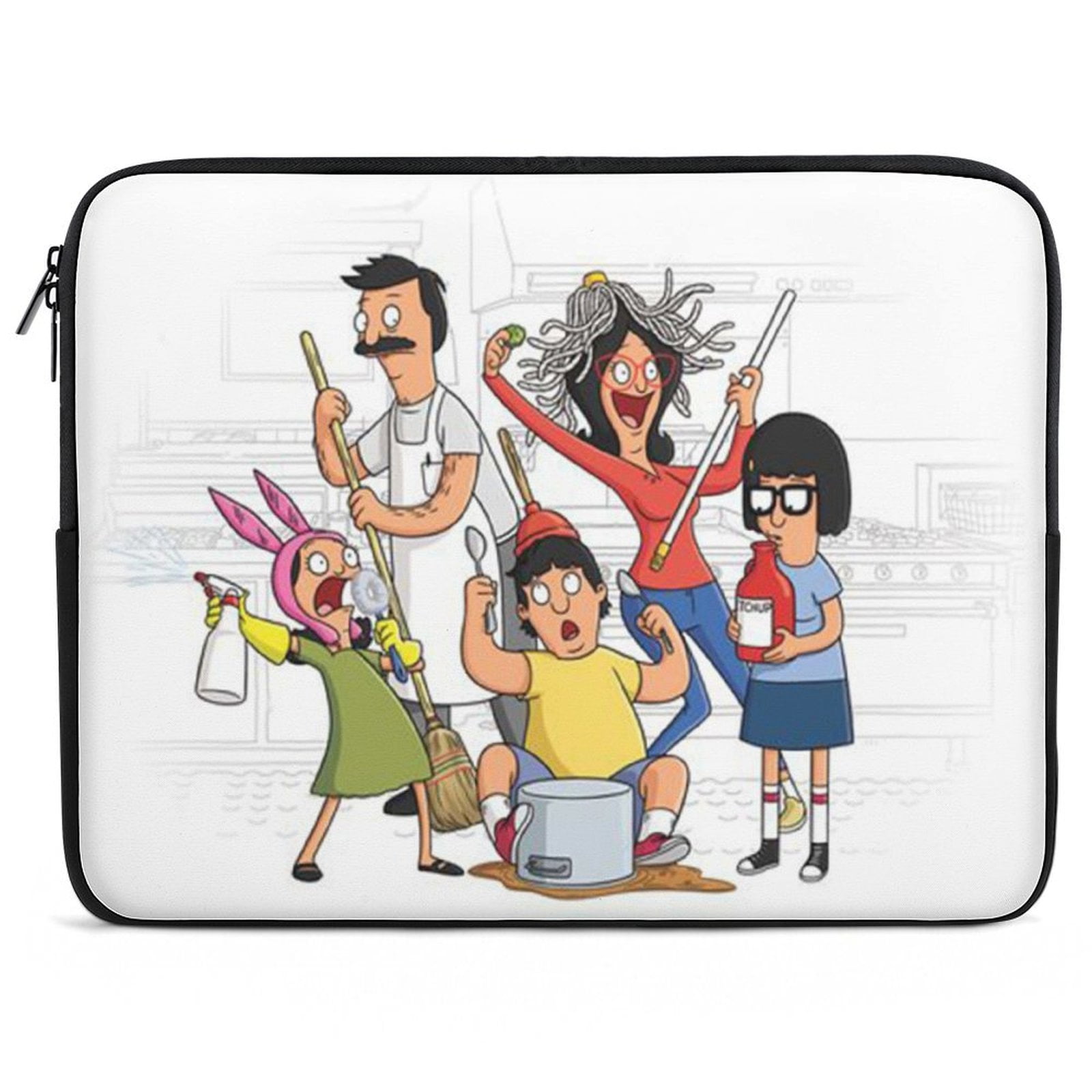 Bob's Burgers Laptop Sleeve Lightweight Computer Cover Bag 12inch ...