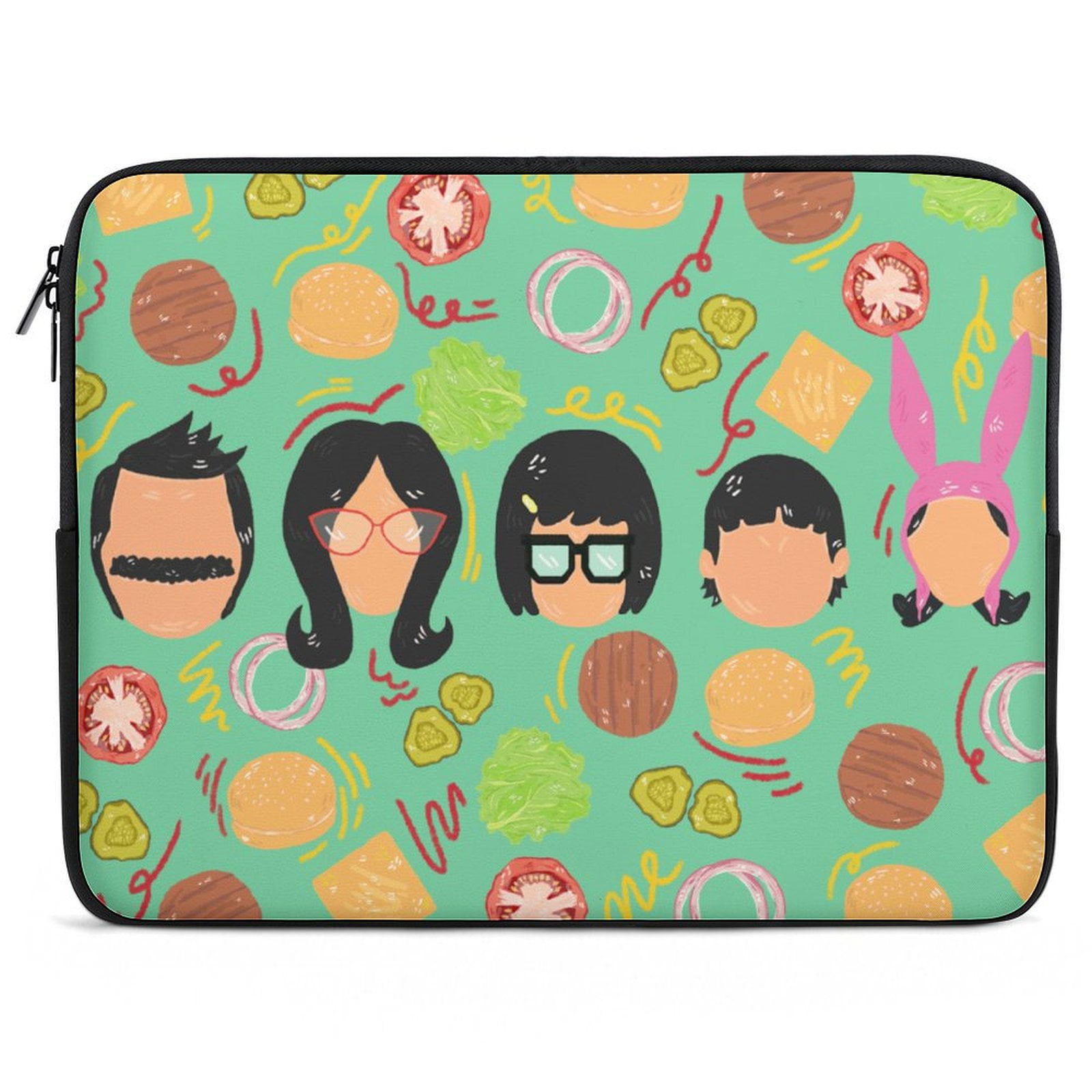 Bob's Burgers Laptop Sleeve Lightweight Computer Cover Bag 12inch ...