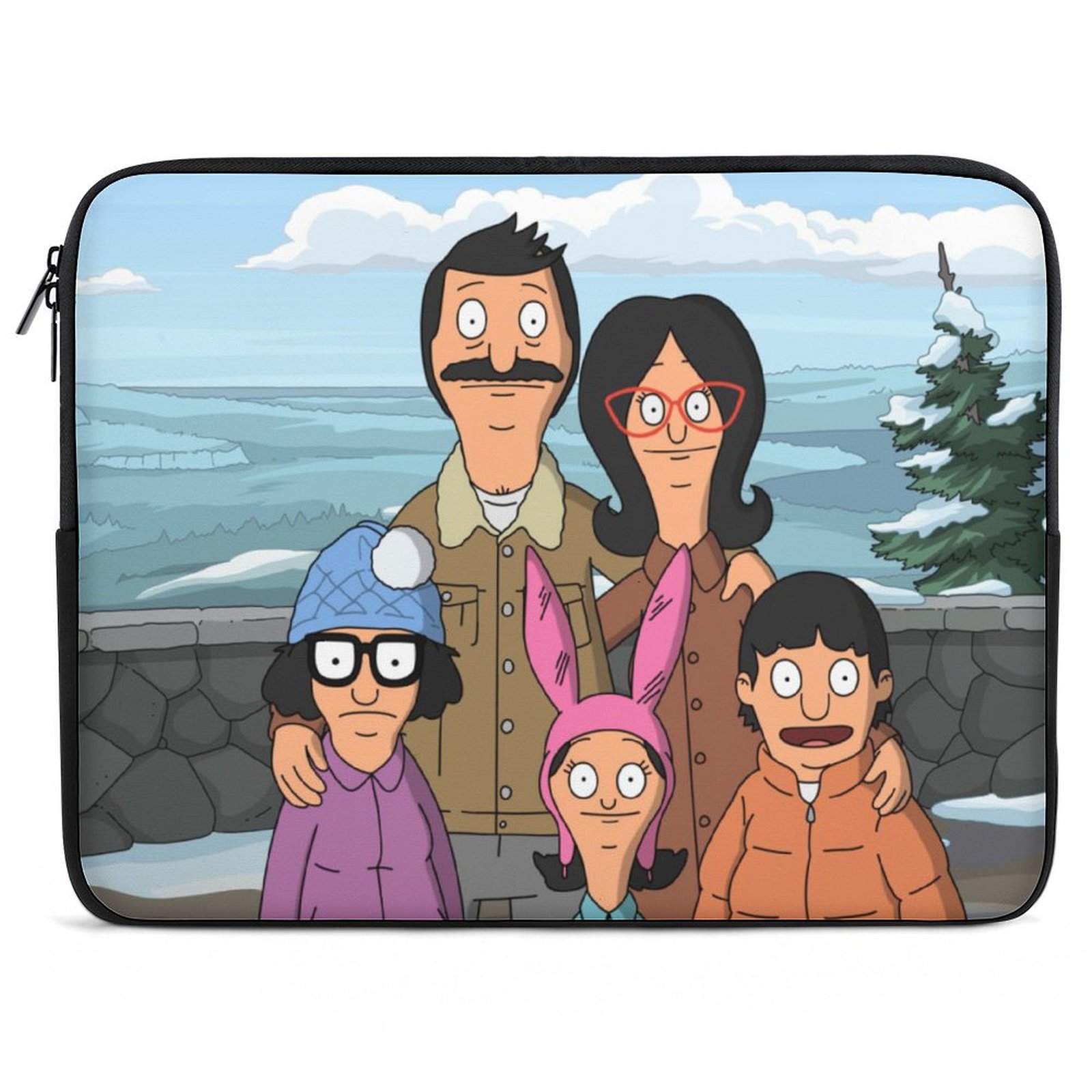 Bob's Burgers Laptop Sleeve Lightweight Computer Cover Bag 17inch ...