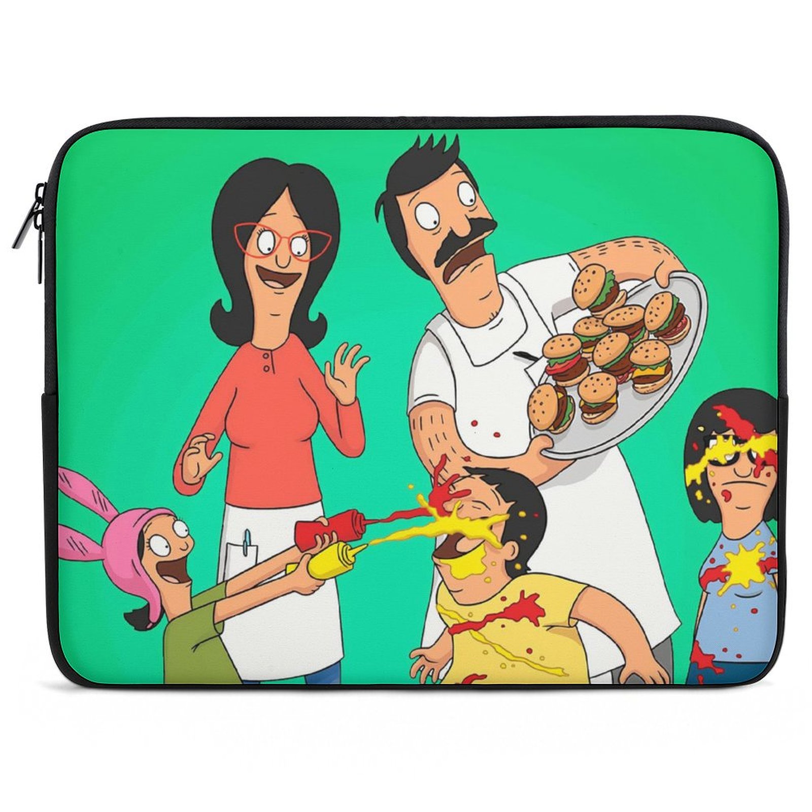 Bob's Burgers Laptop Sleeve Lightweight Computer Cover Bag 17inch ...
