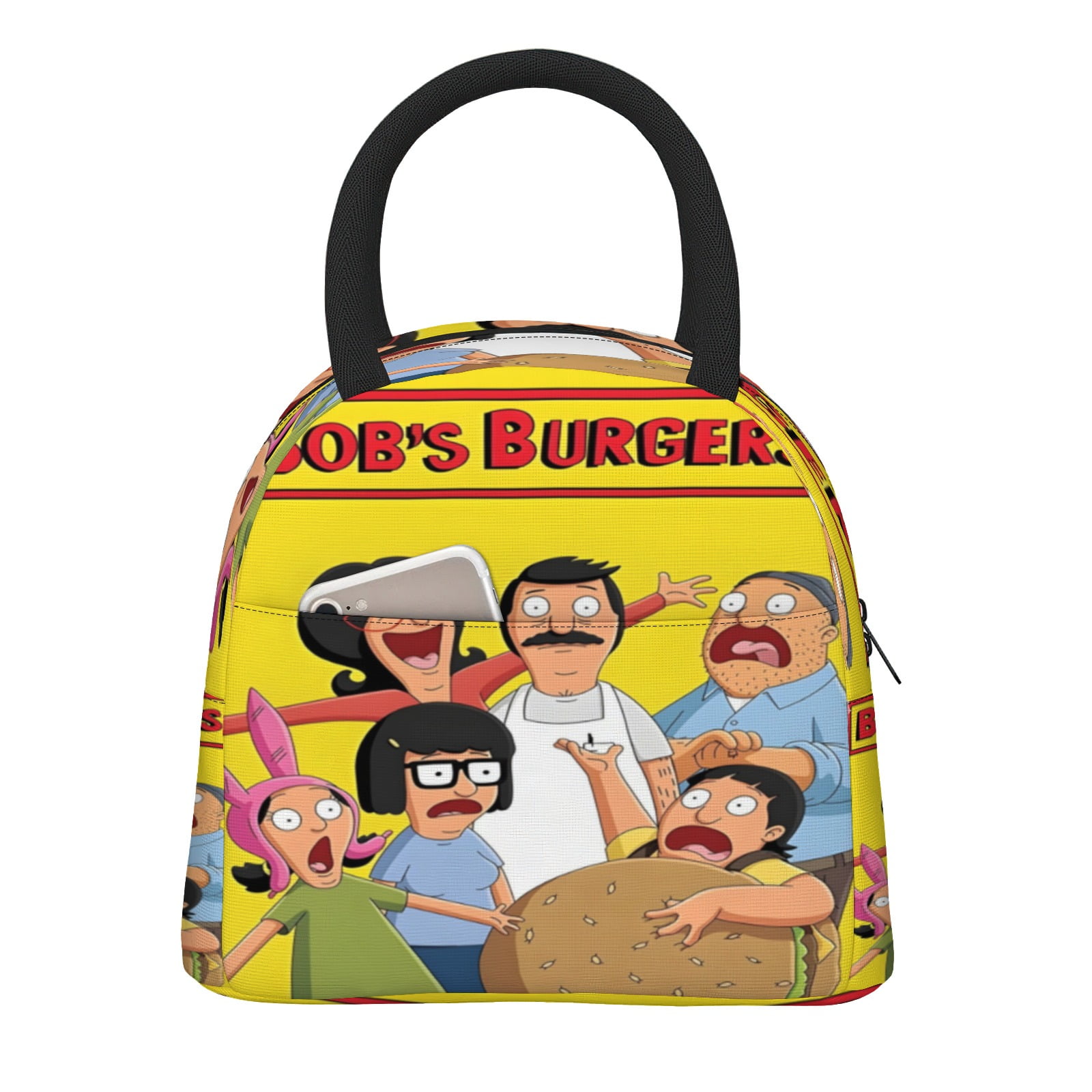 Bob’s Burgers Large Insulated Meal Tote. - Walmart.com