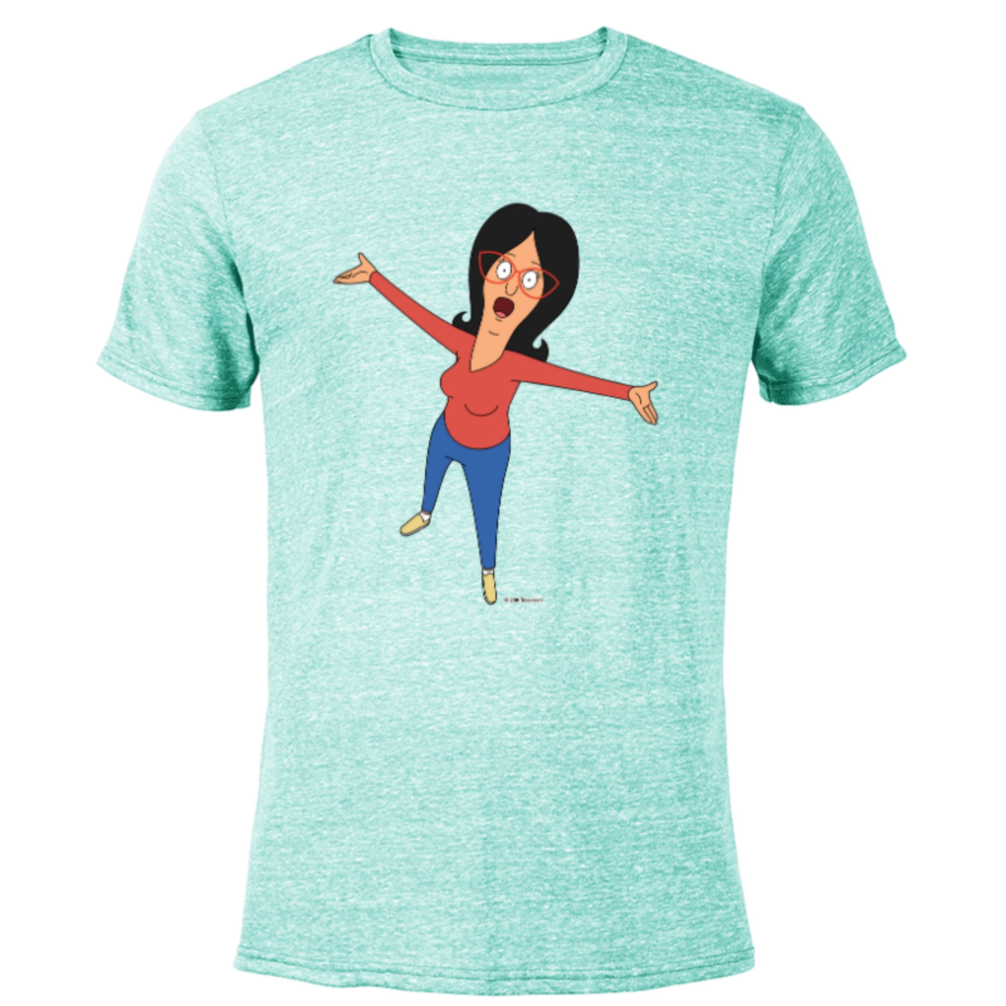 Bob’s Burgers Linda Belcher Hug - Short Sleeve Blended T-Shirt for ...