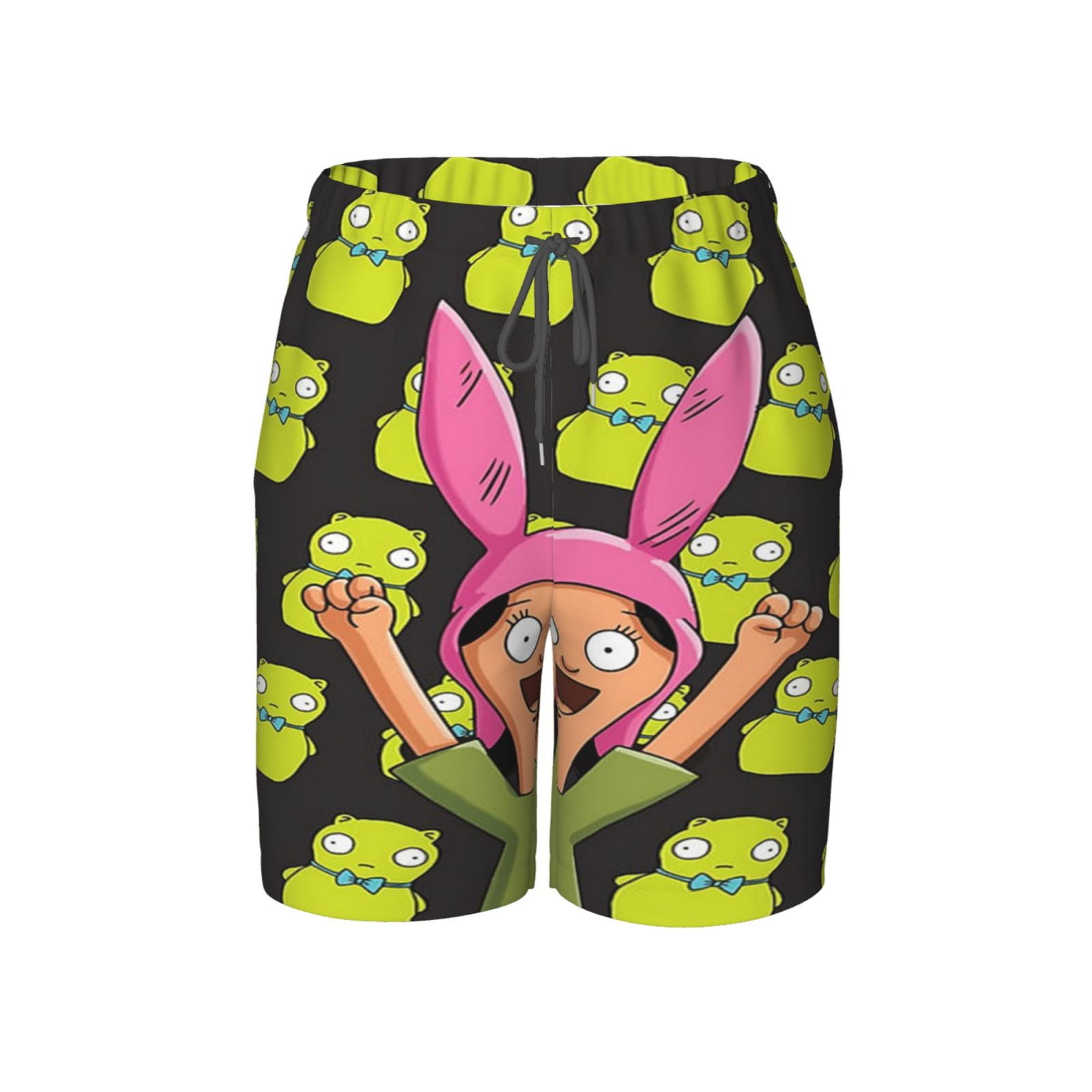 Bob's Burgers Louise (1) Boys Swim Trunks with Mesh Liner Bathing Suits ...