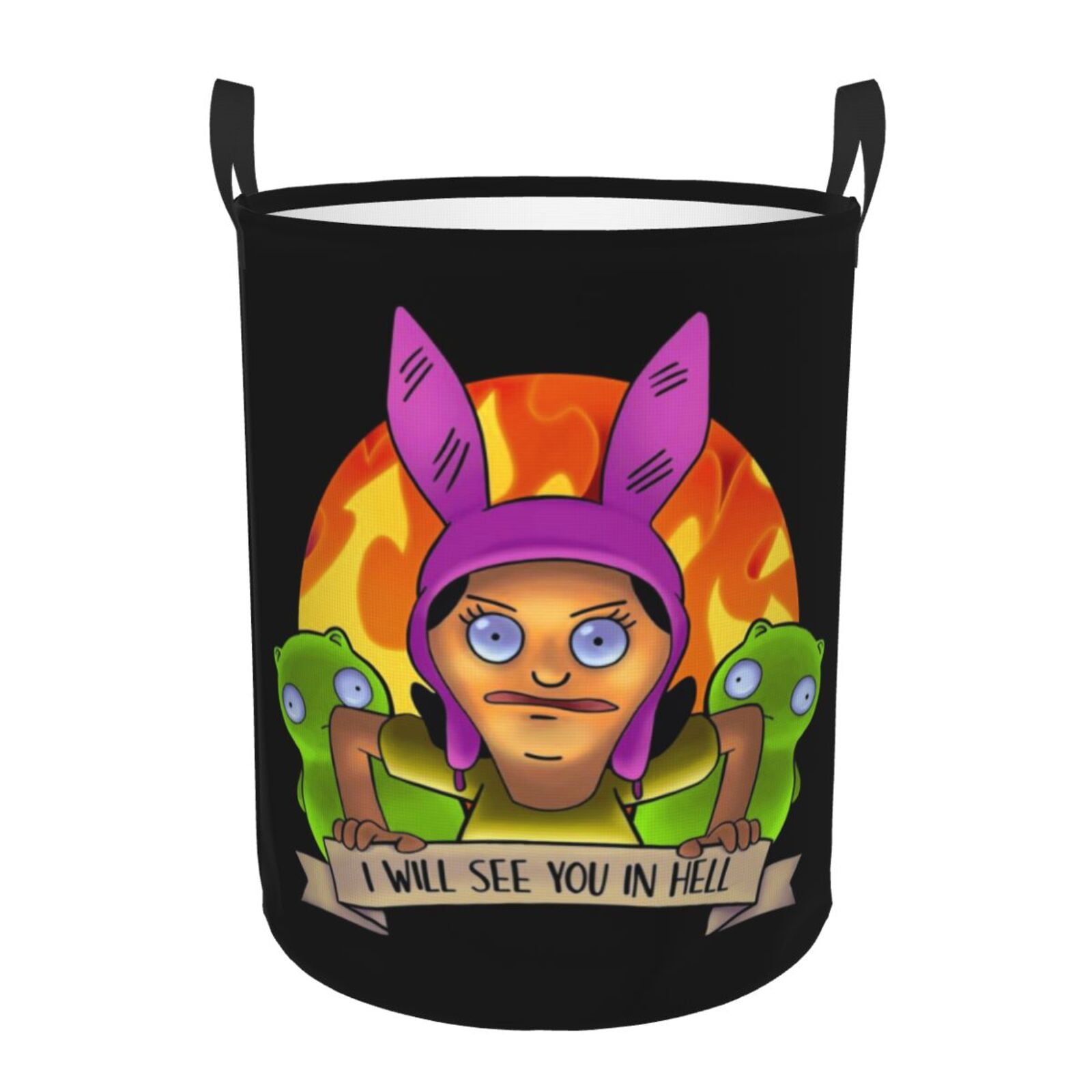 Bob's Burgers Louise (2) Collapsible Laundry Basket Cartoon Laundry ...