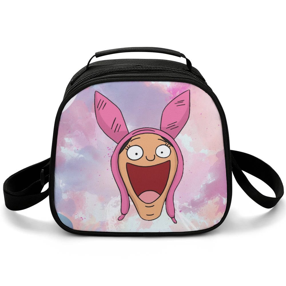 Bob's Burgers Louise Belcher Insulated Lunch Bag Portable Lunch Box ...