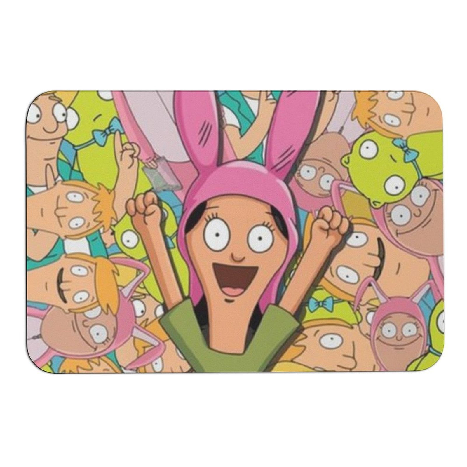 Bob's Burgers Louise Cartoon Diatom Mud Mat Non Slip Soft Floor Rugs ...