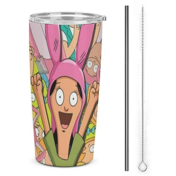 Bob's Burgers Louise Cartoon Stainless Steel Car Cup Daily Thermal ...