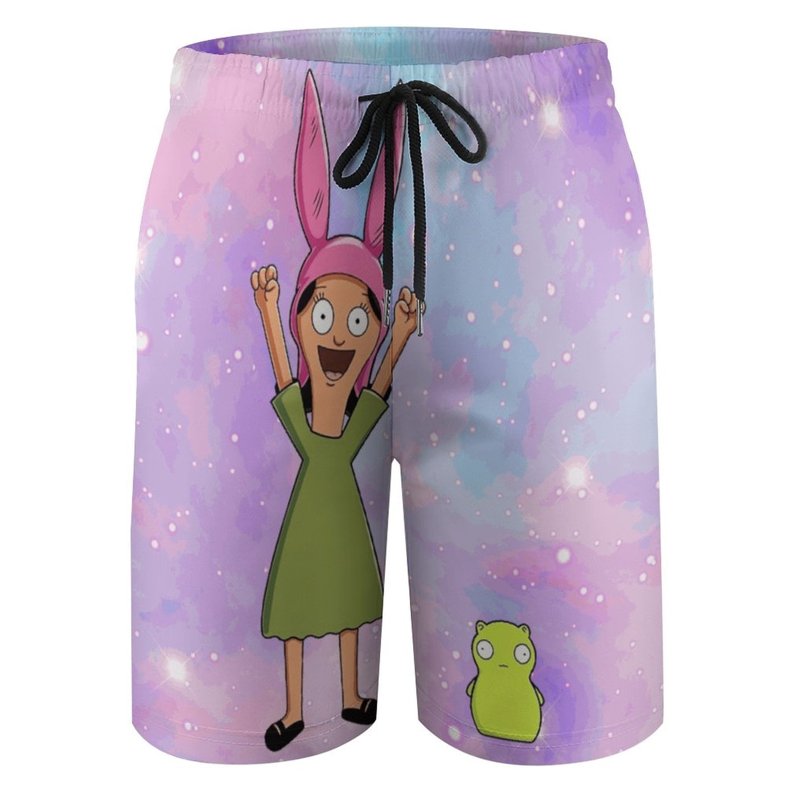 Bob's Burgers Louise Children's Swim Trunks Printed Beach Board Shorts ...