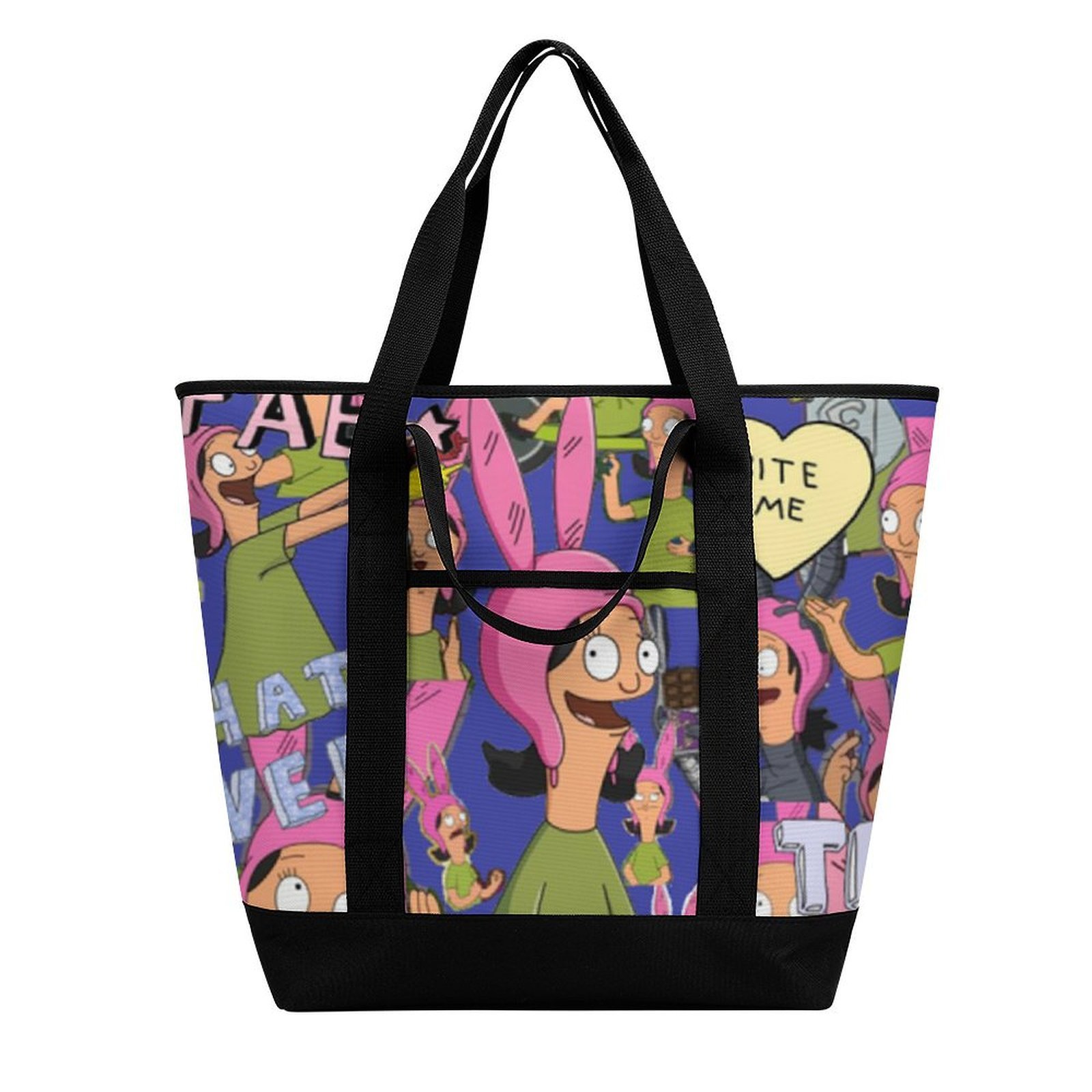Bob's Burgers Louise Insulated Shopping Bag Foldable Thermal Tote Bag ...
