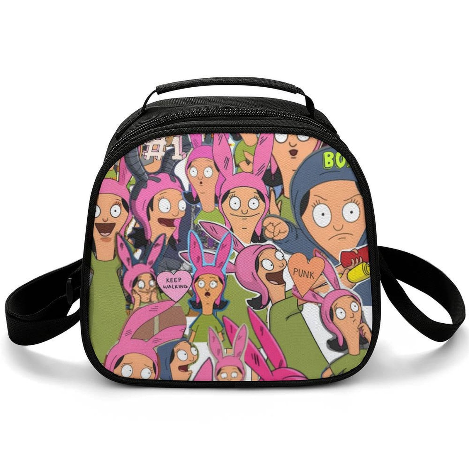 Bob's Burgers Louise Lunch Tote Bags Thermal Insulated Lunch Box Lunch ...