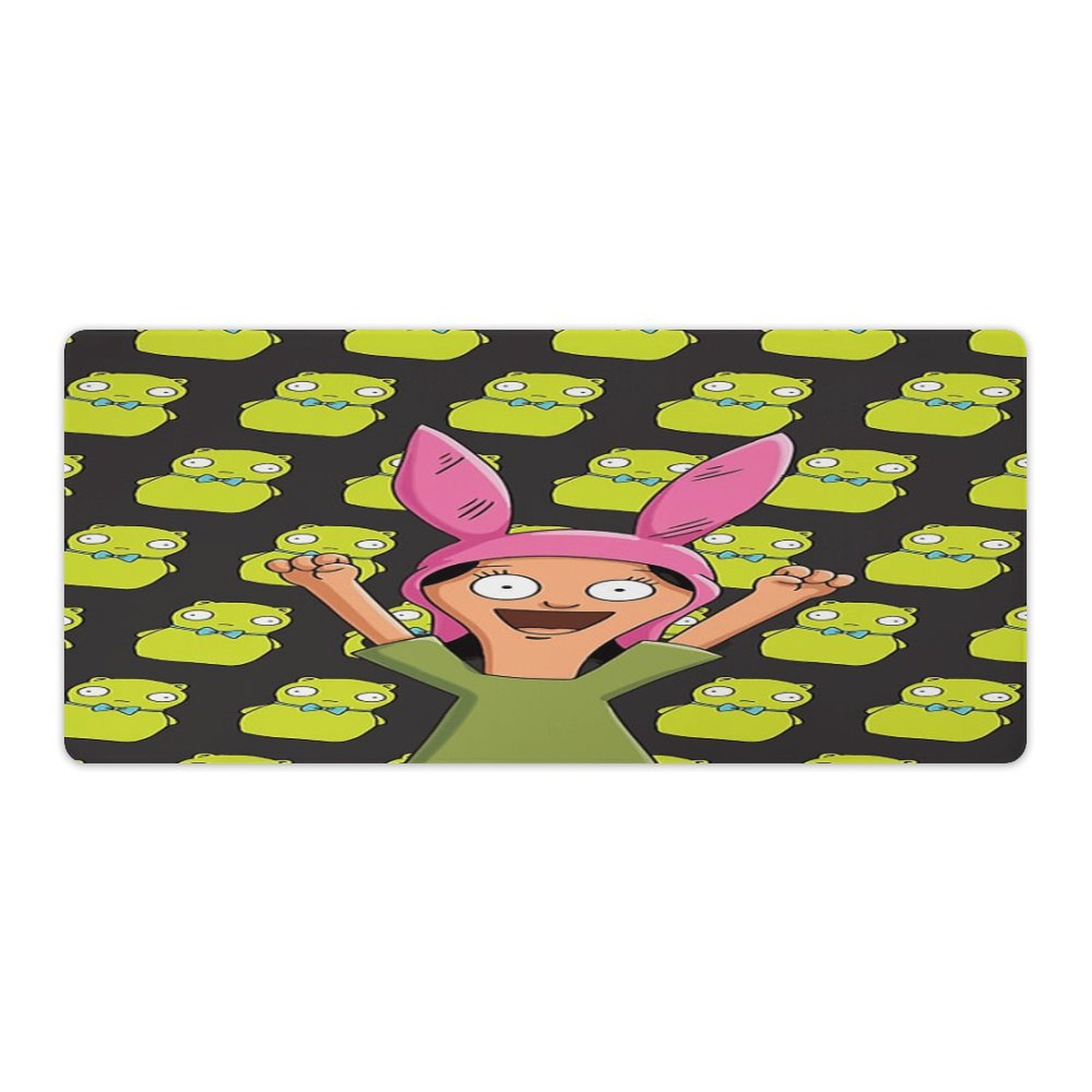 Bob's Burgers Louise Mouse Pad with Stitched Edge Desk Mat Keyboard Pad ...