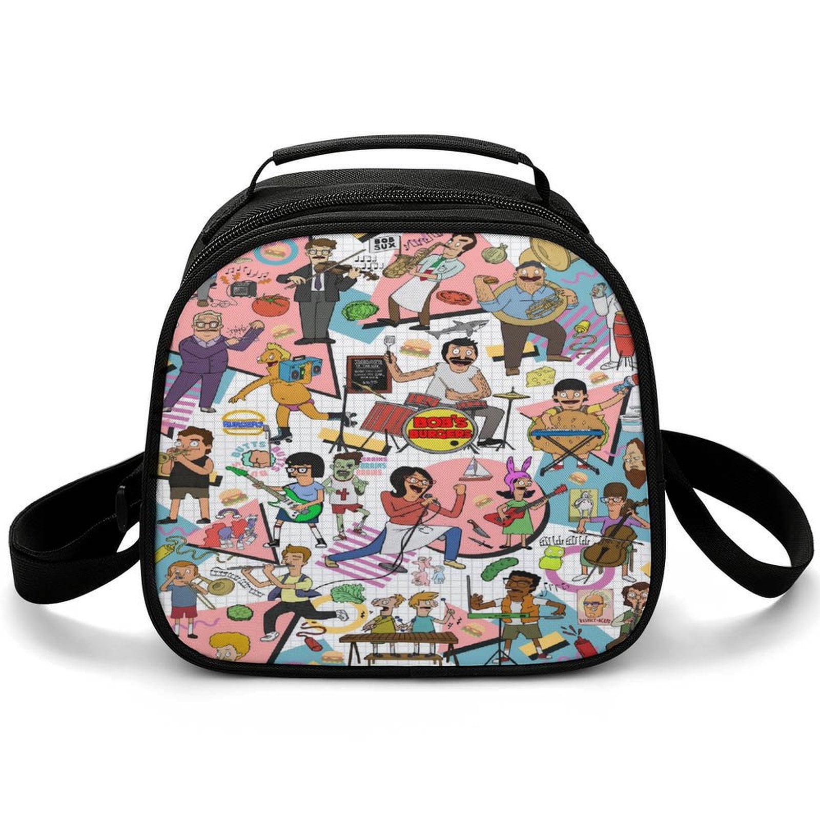 Bob's Burgers Lunch Bag, Insulated Lunch Box Large Capacity Reusable ...