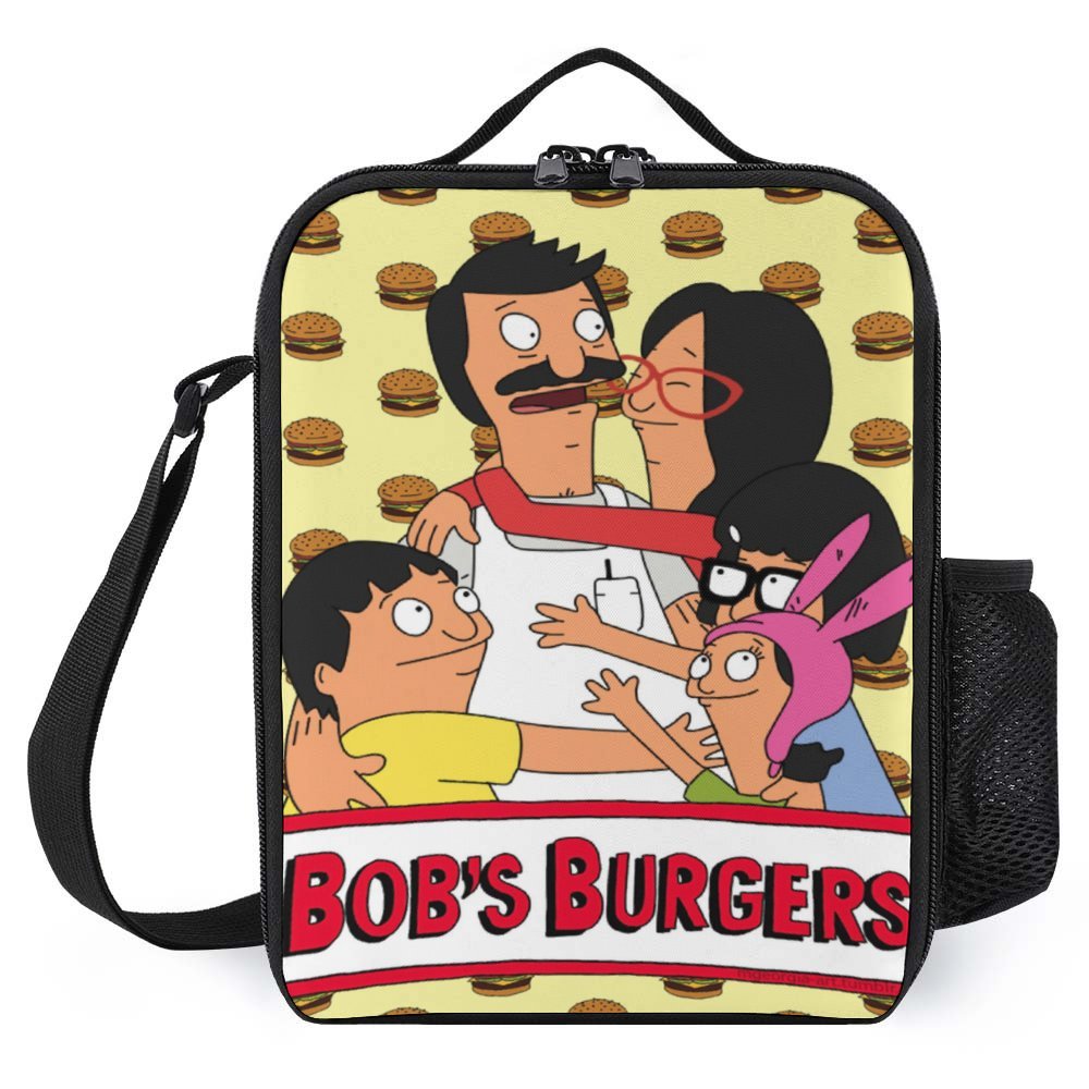 Bob's Burgers Lunch Bag, Insulated Lunch Box Large Capacity Reusable ...