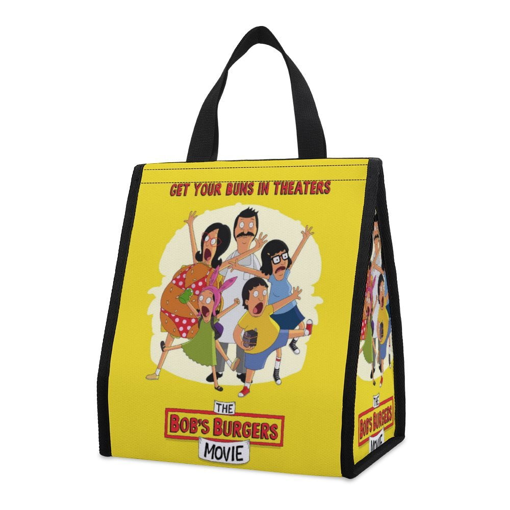 Bob's Burgers Lunch Bag, Insulated Lunch Box Large Capacity Reusable ...