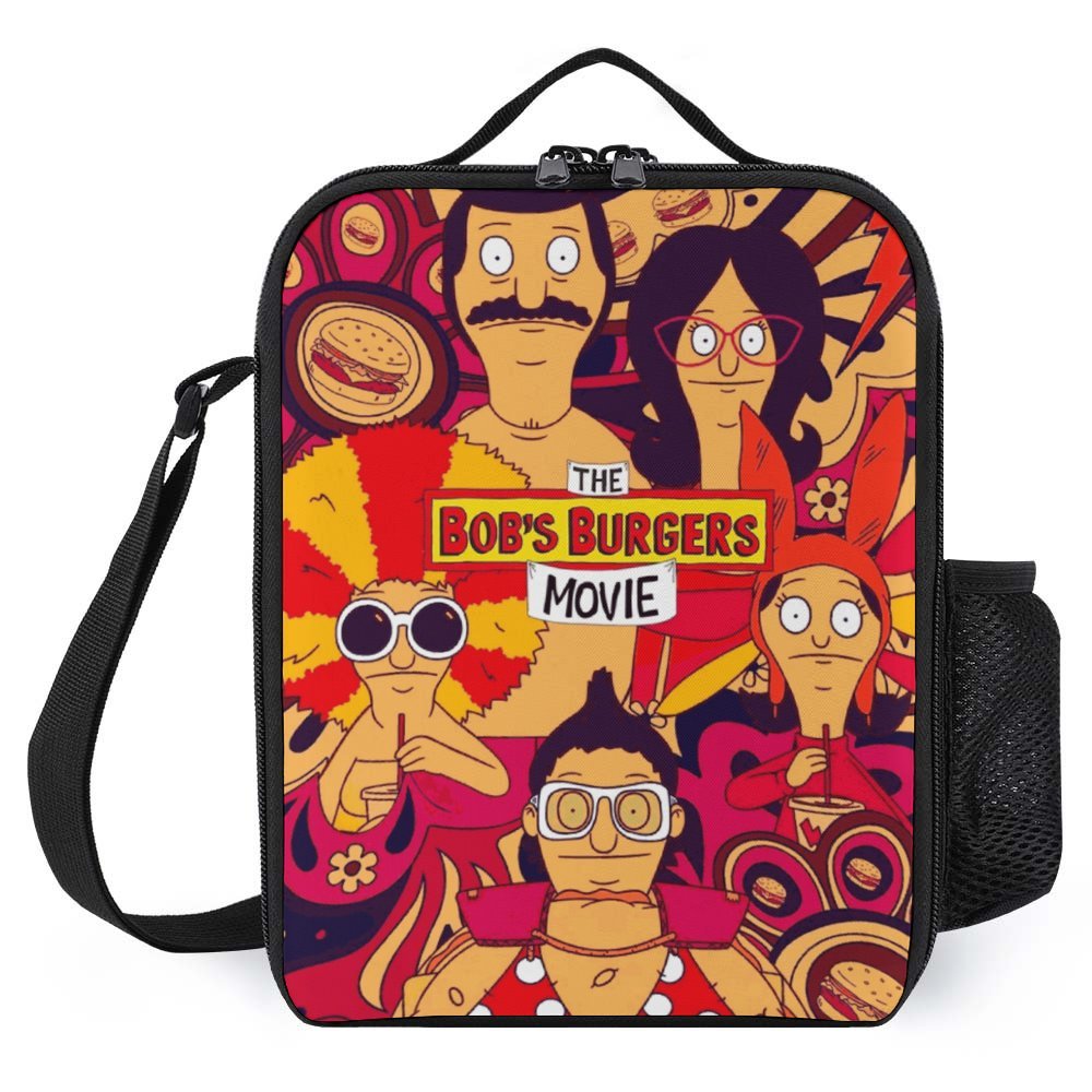 Bob's Burgers Lunch Bag, Insulated Lunch Box Large Capacity Reusable ...