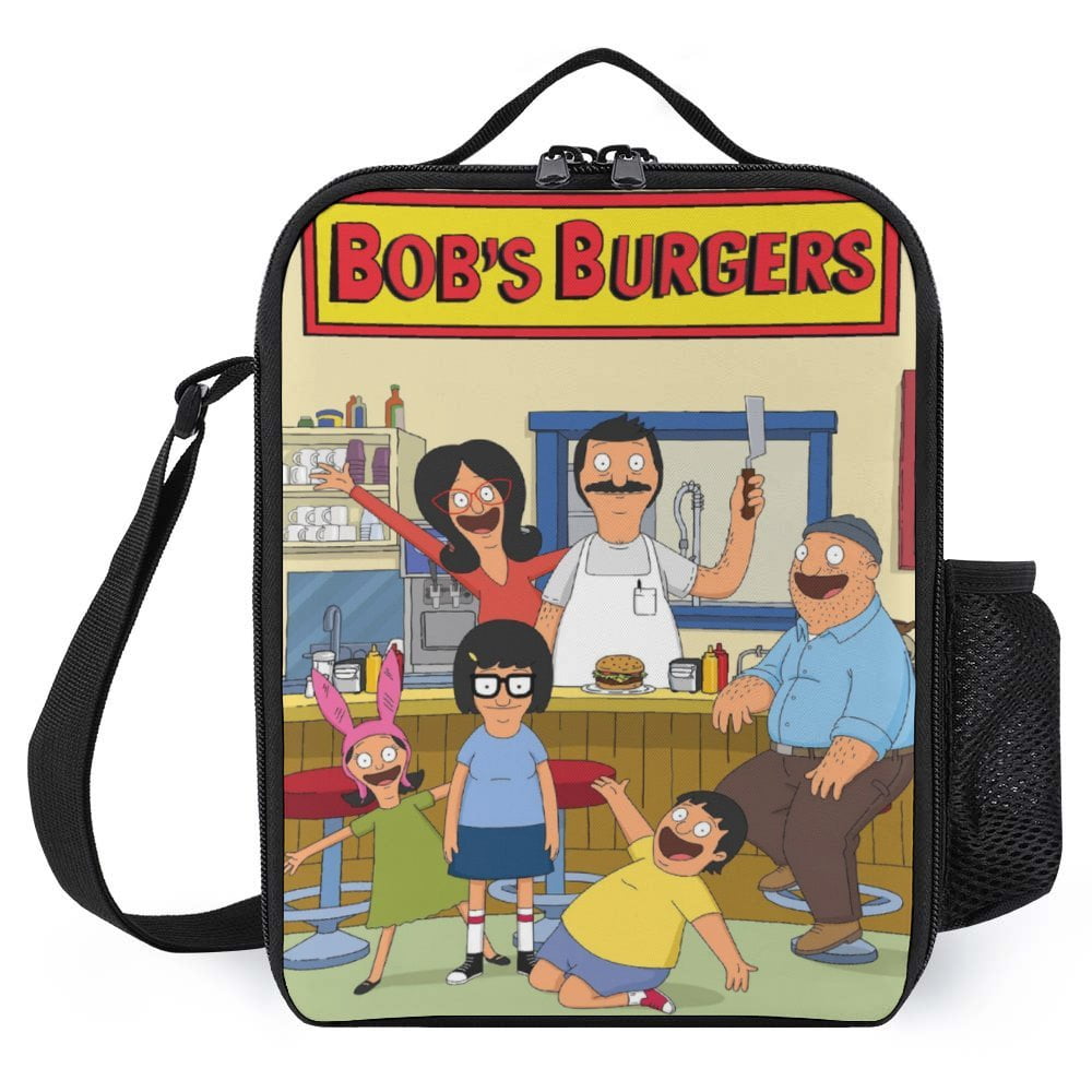 Bob's Burgers Lunch Bag, Insulated Lunch Box Large Capacity Reusable ...