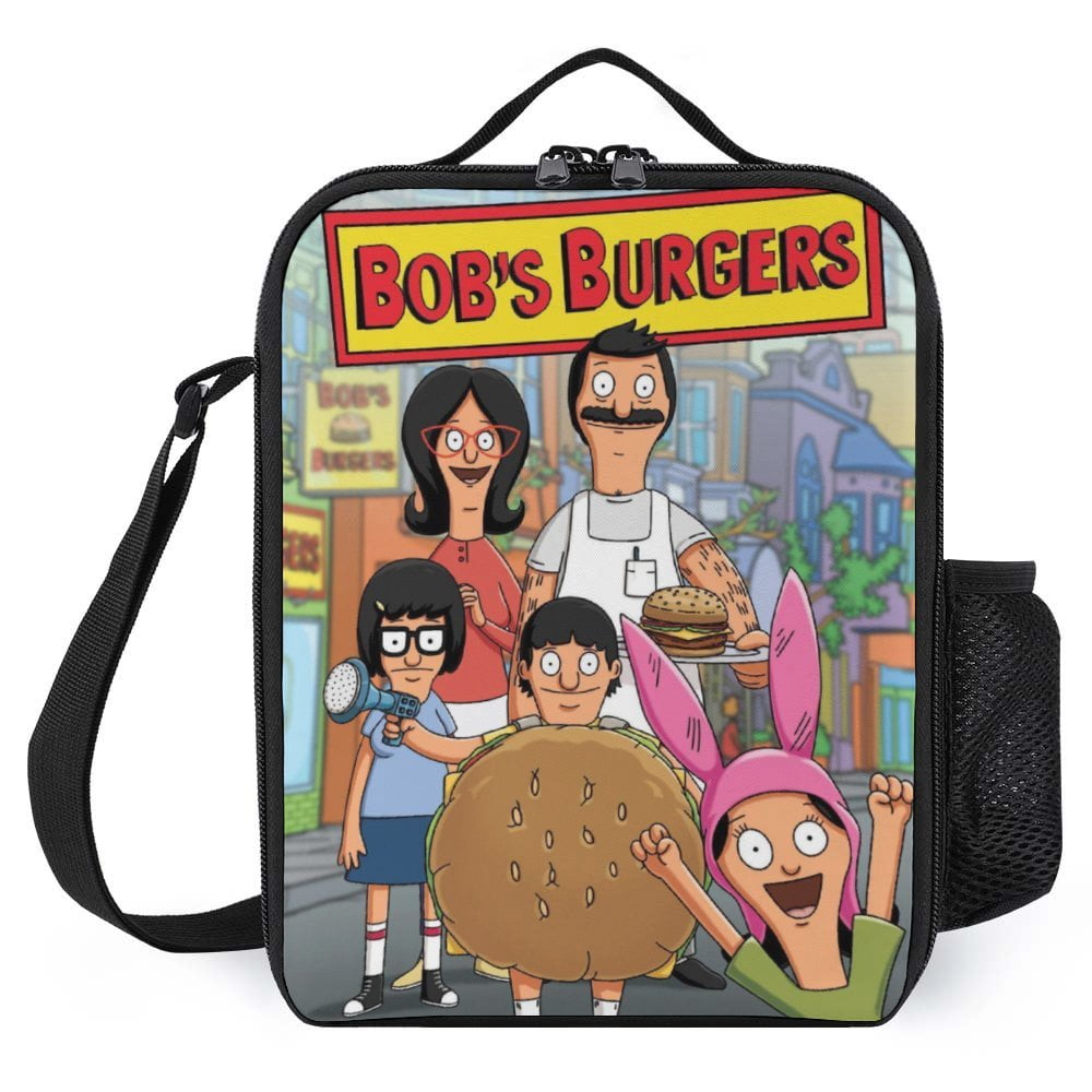 Bob's Burgers Lunch Bag, Insulated Lunch Box Large Capacity Reusable ...