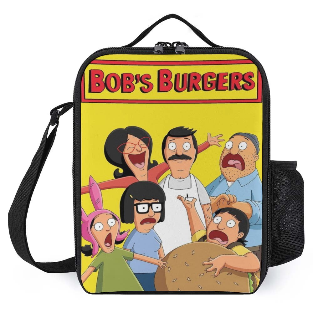 Bob's Burgers Lunch Bag, Insulated Lunch Box Large Capacity Reusable ...