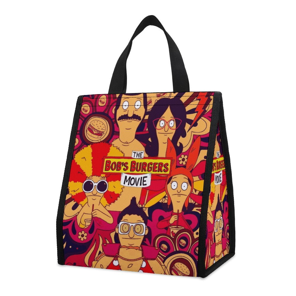 Bob's Burgers Lunch Bag, Insulated Lunch Box Large Capacity Reusable ...