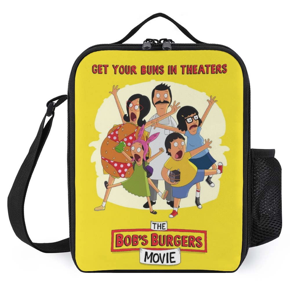 Bob's Burgers Lunch Bag, Insulated Lunch Box Large Capacity Reusable ...