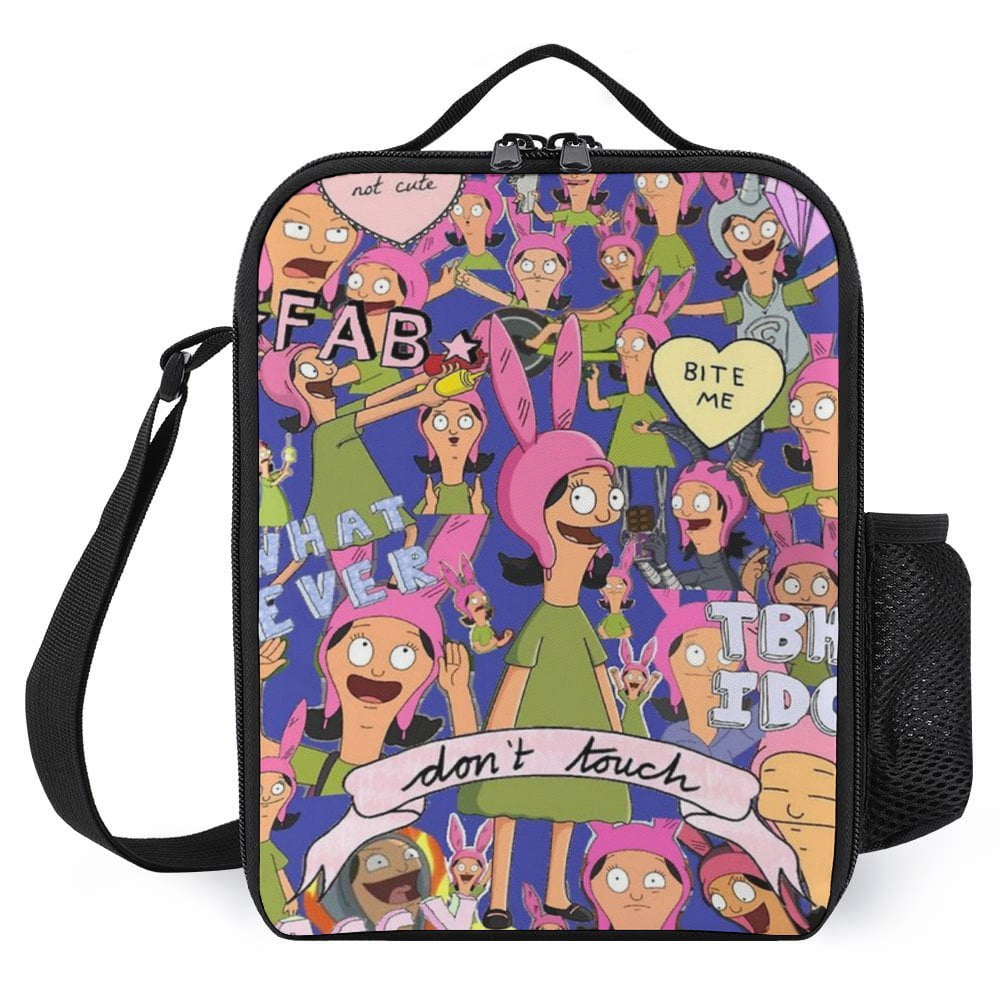 Bob's Burgers Lunch Bag, Insulated Lunch Box Large Capacity Reusable ...