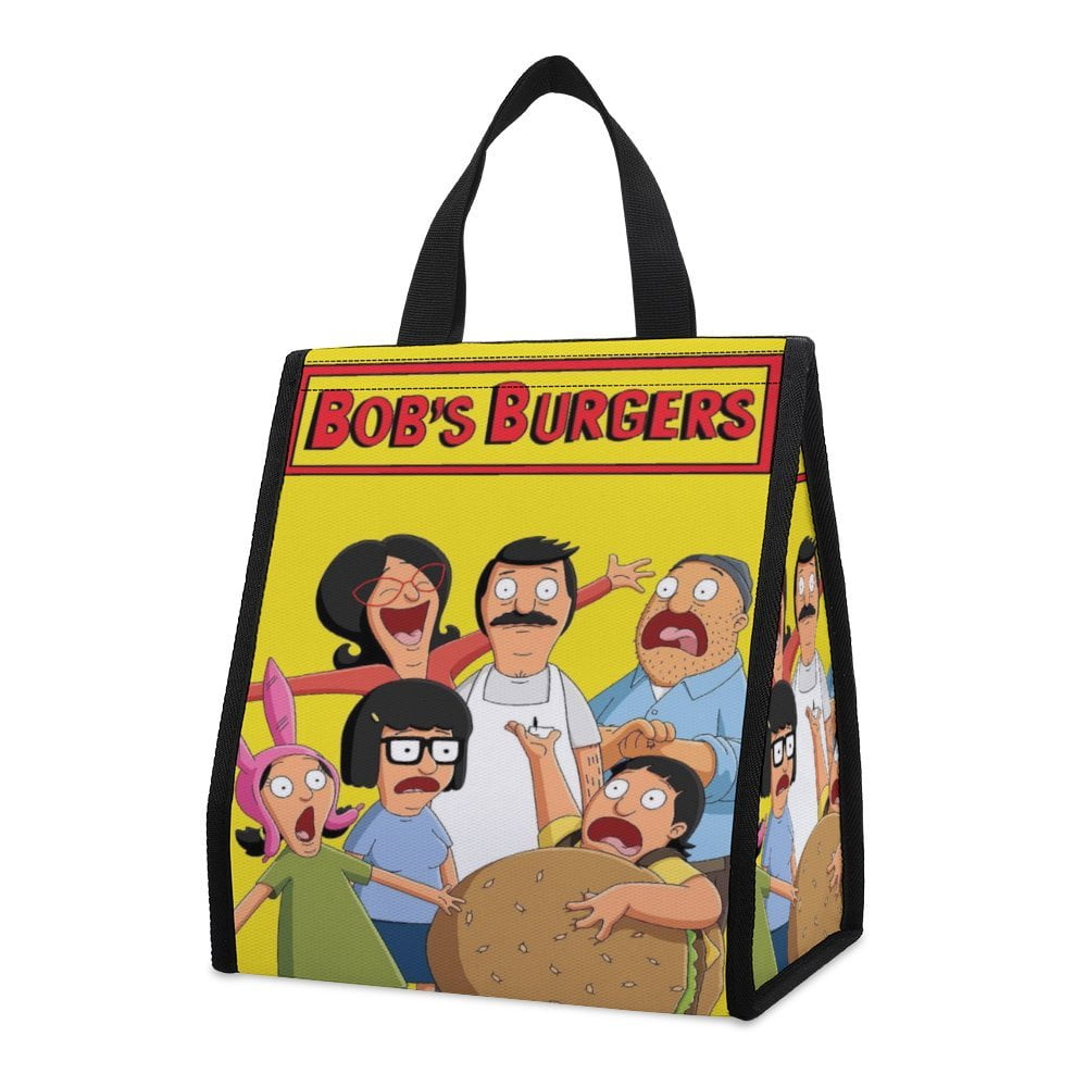 Bob's Burgers Lunch Bag, Insulated Lunch Box Large Capacity Reusable ...