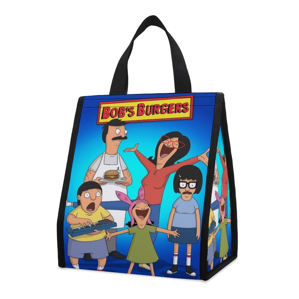 Bob's Burgers Lunch Bag, Insulated Lunch Box Large Capacity Reusable ...