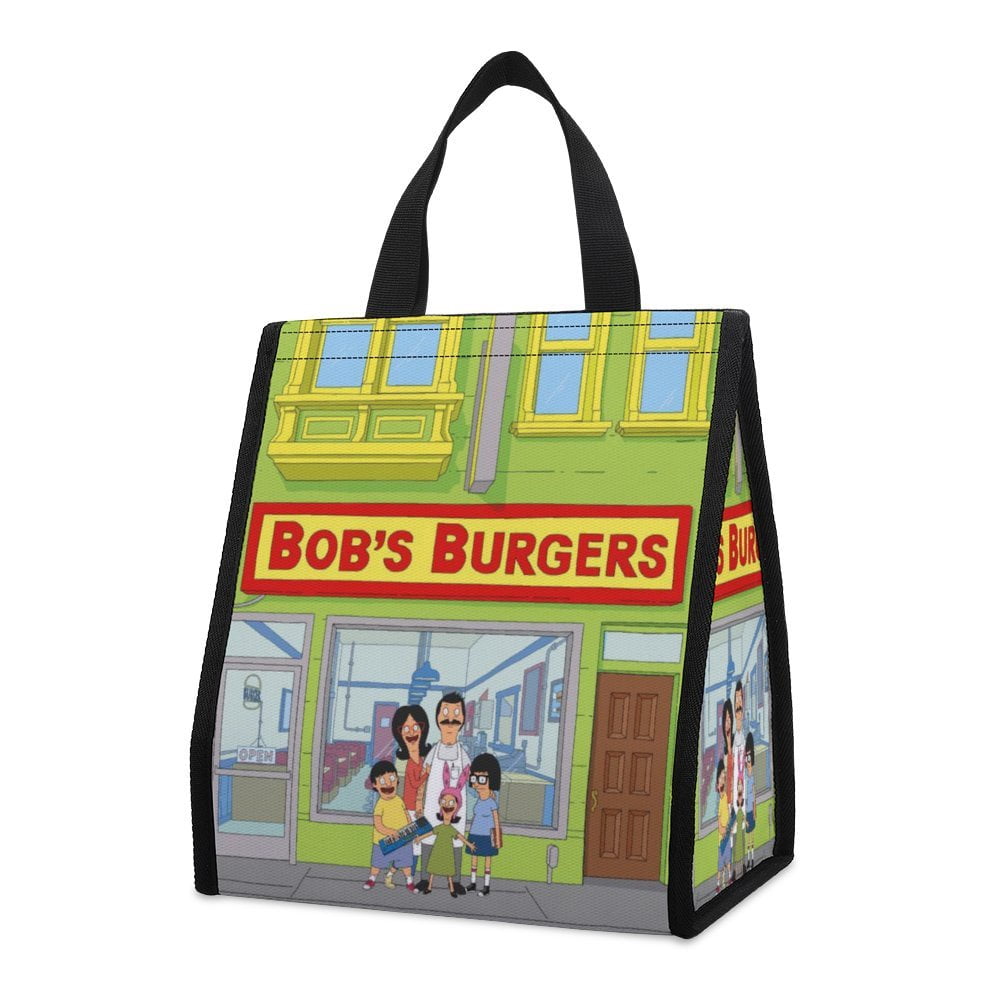 Bob's Burgers Lunch Bag, Insulated Lunch Box Large Capacity Reusable ...
