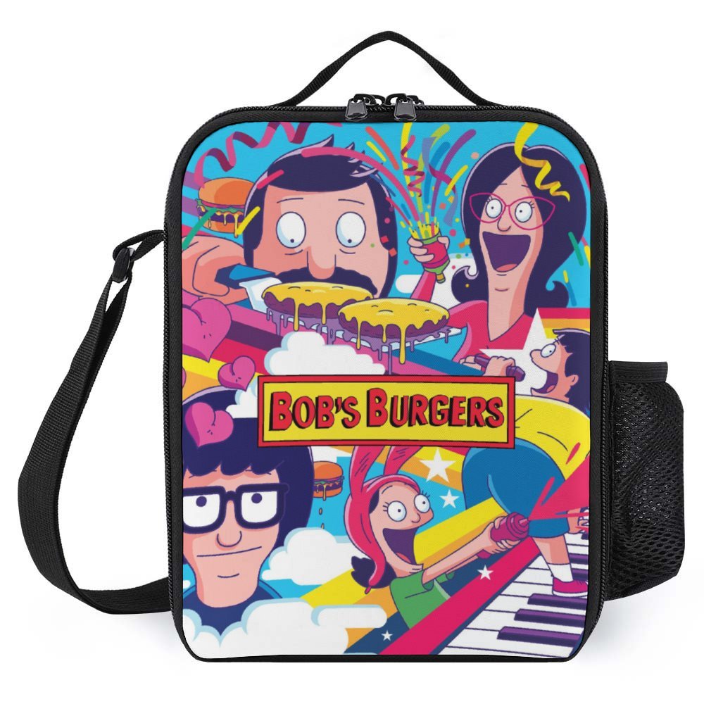 Bob's Burgers Lunch Bag, Insulated Lunch Box Large Capacity Reusable ...