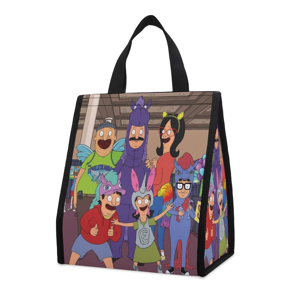 Bob's Burgers Lunch Bag, Insulated Lunch Box Large Capacity Reusable ...