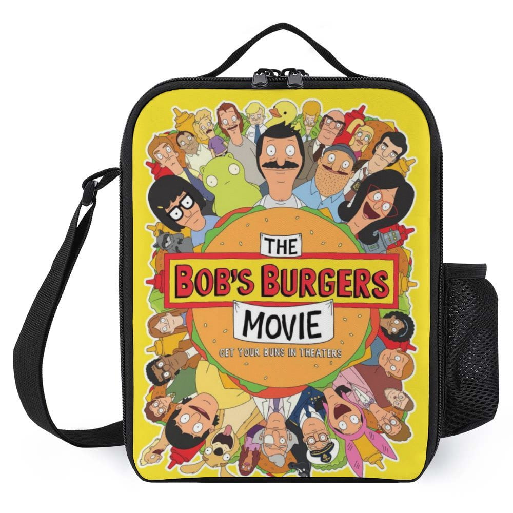 Bob's Burgers Lunch Bag, Insulated Lunch Box Large Capacity Reusable ...