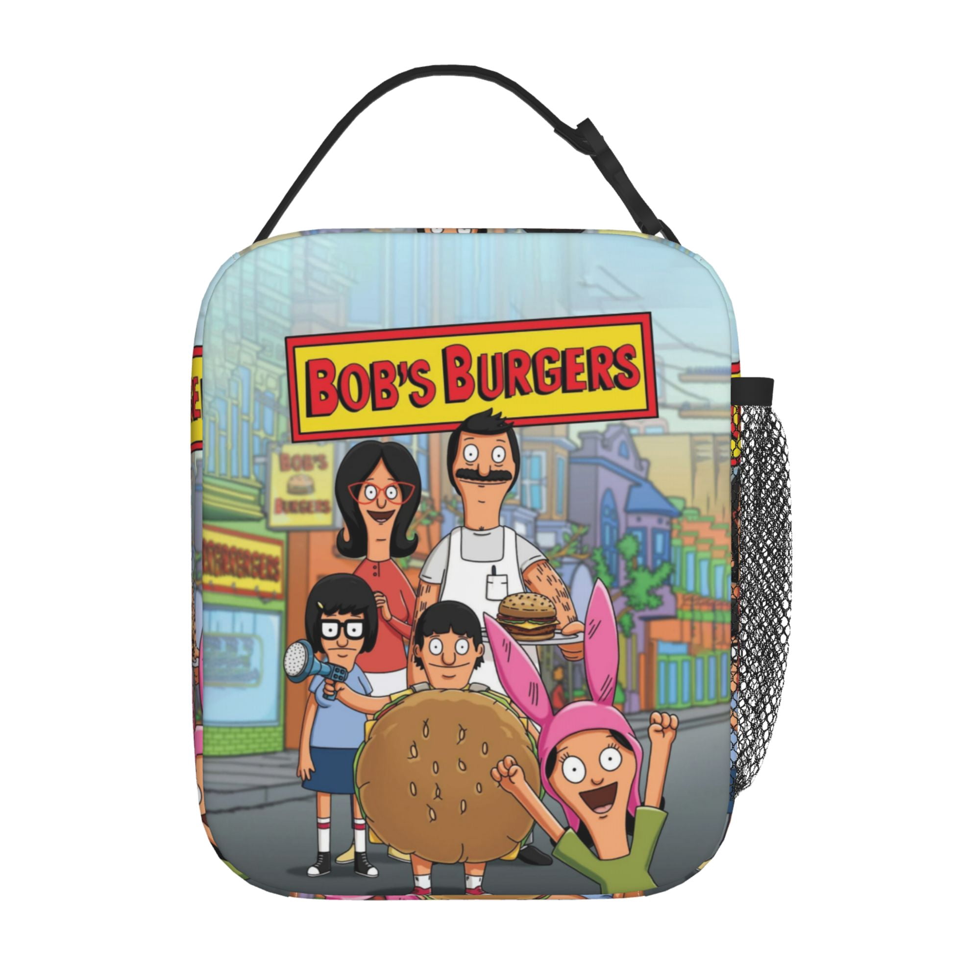 Bob's Burgers Lunch Bag Reusable Insulated Lunch Box Meal Handbag To ...