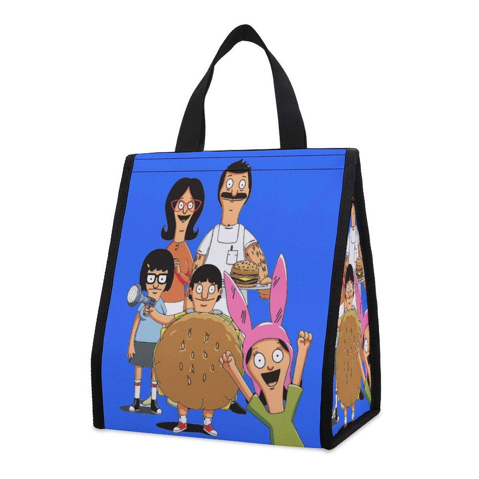 Bob's Burgers Lunch Bag Reusable Portable Lunch Tote Thermal Lunch Box ...