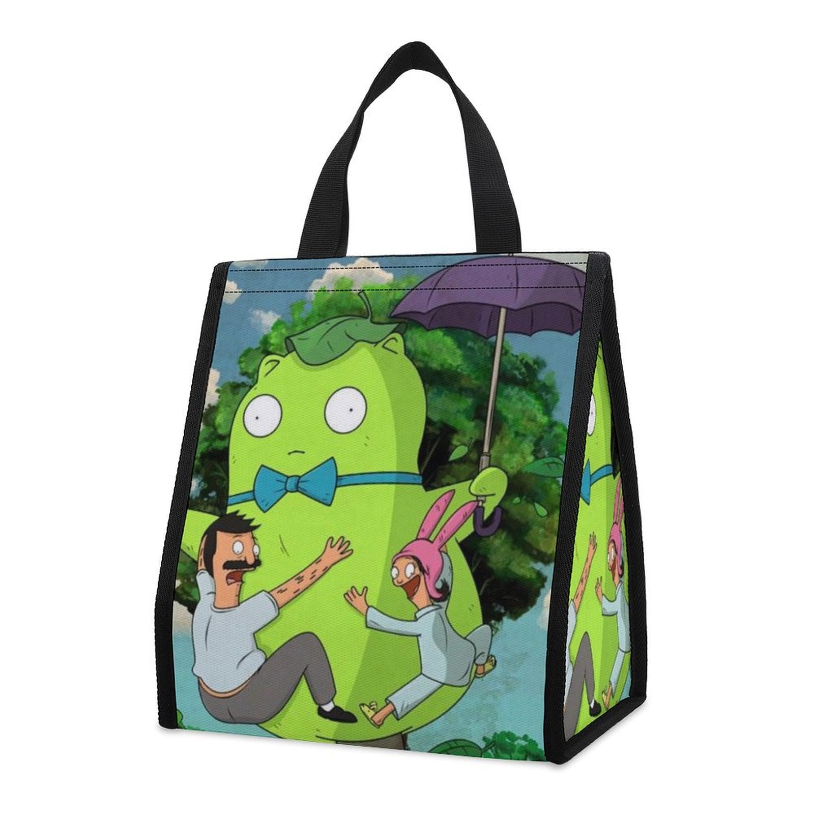 Bob's Burgers Lunch Bag Reusable Portable Lunch Tote Thermal Lunch Box ...