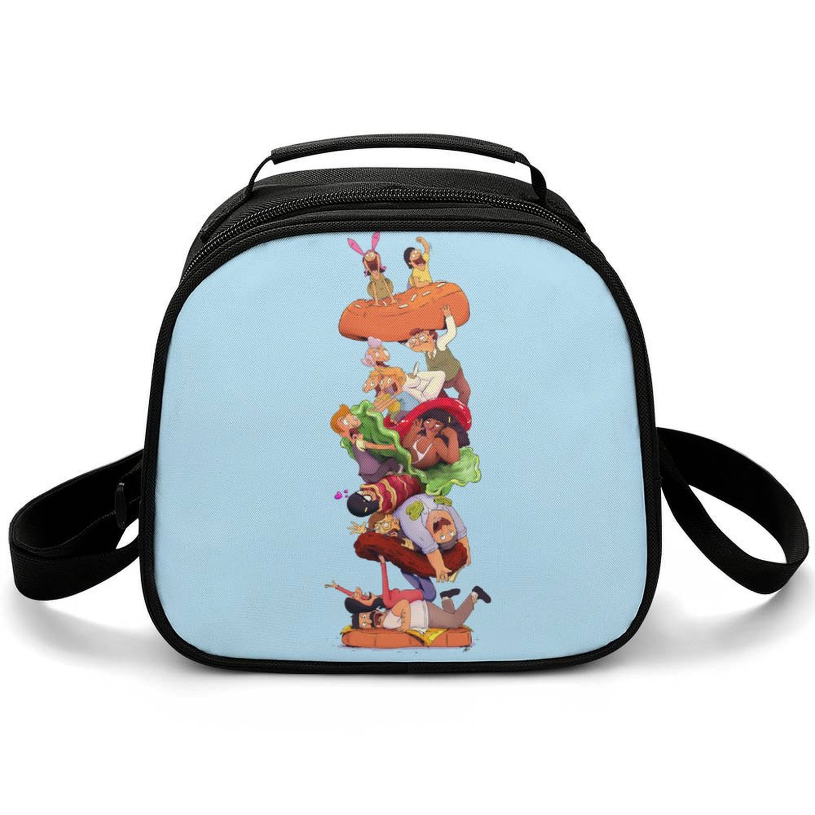 Bob's Burgers Lunch Tote Bags Thermal Insulated Lunch Box Lunch ...