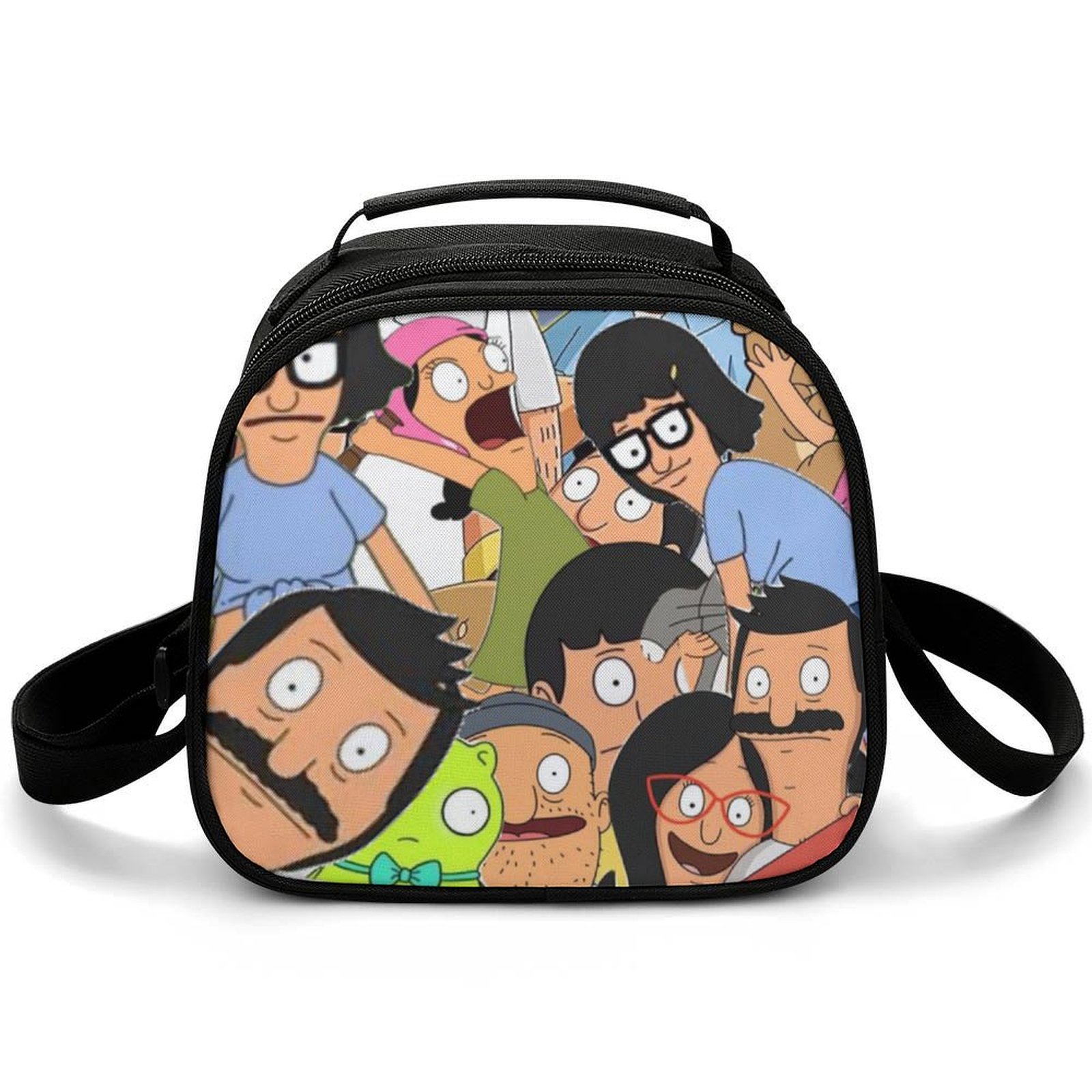 Bob's Burgers Lunch Tote Bags Thermal Insulated Lunch Box Lunch ...