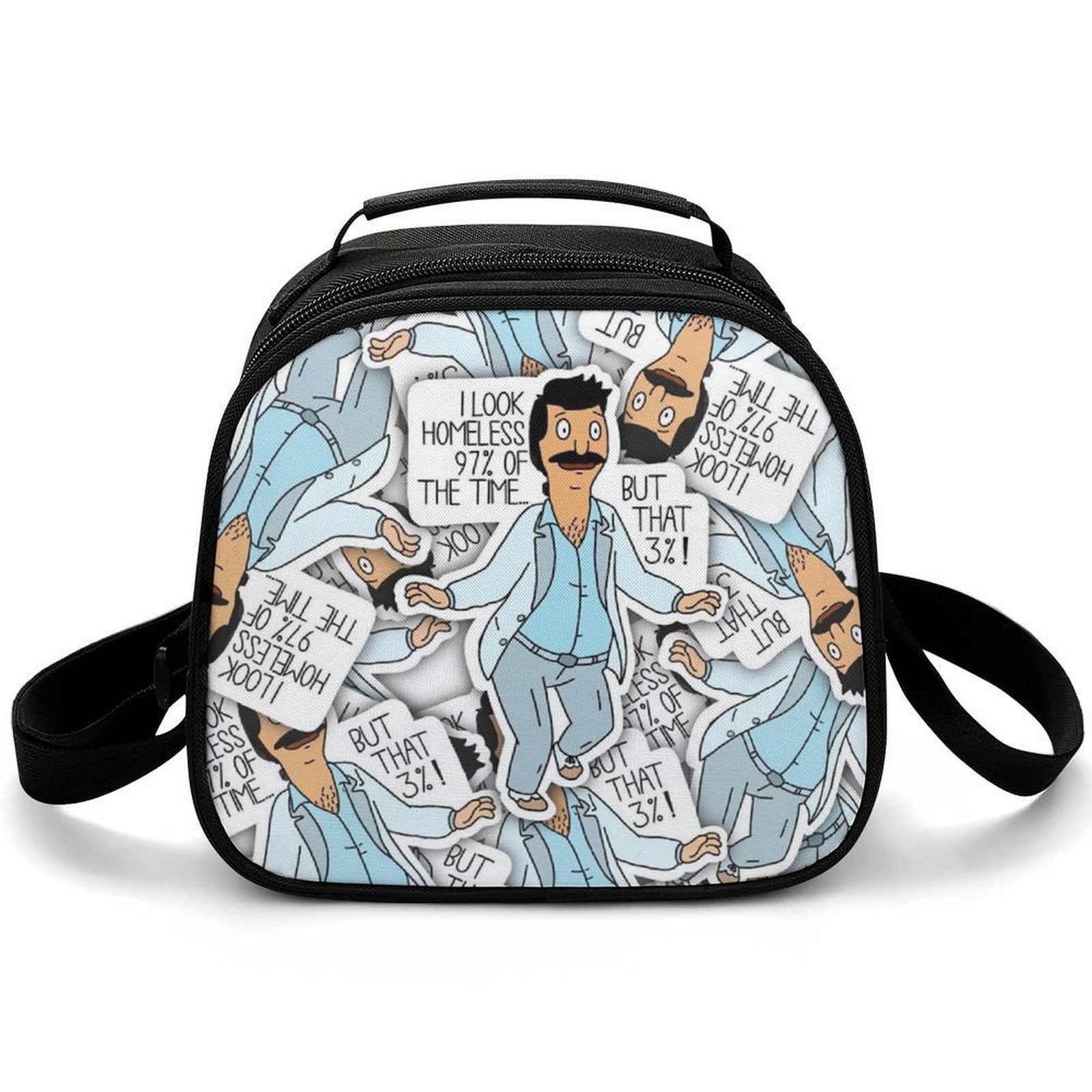 Bob's Burgers Lunch Tote Bags Thermal Insulated Lunch Box Lunch ...