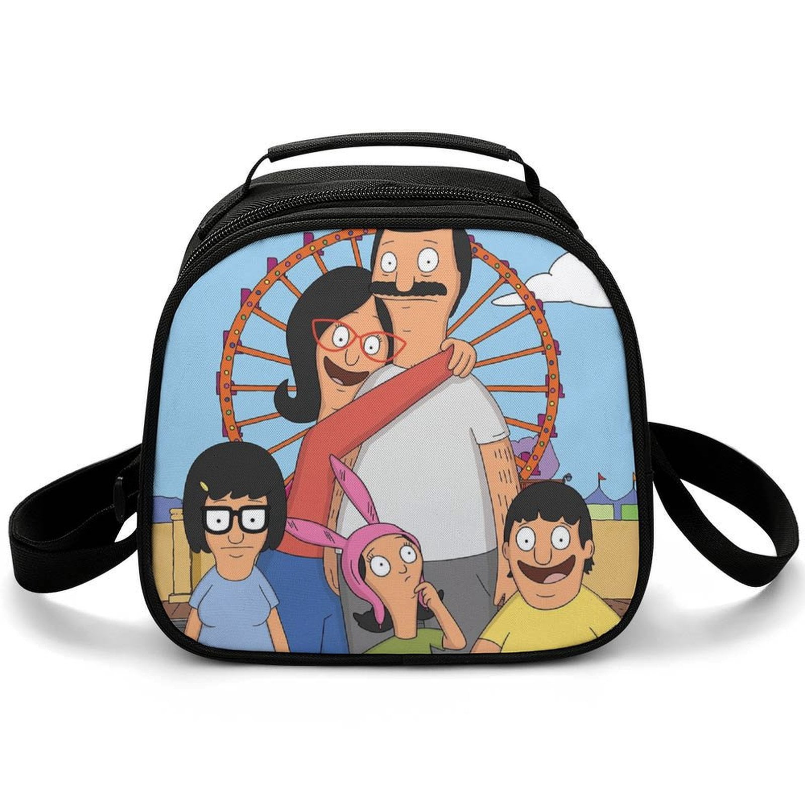 Bob's Burgers Lunch Tote Bags Thermal Insulated Lunch Box Lunch ...
