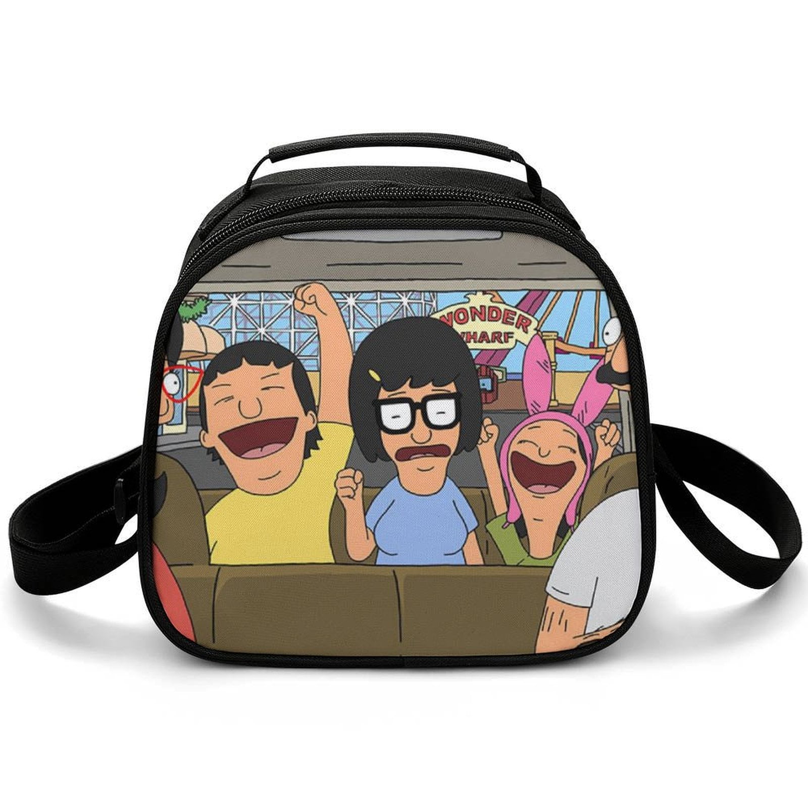Bob's Burgers Lunch Tote Bags Thermal Insulated Lunch Box Lunch ...