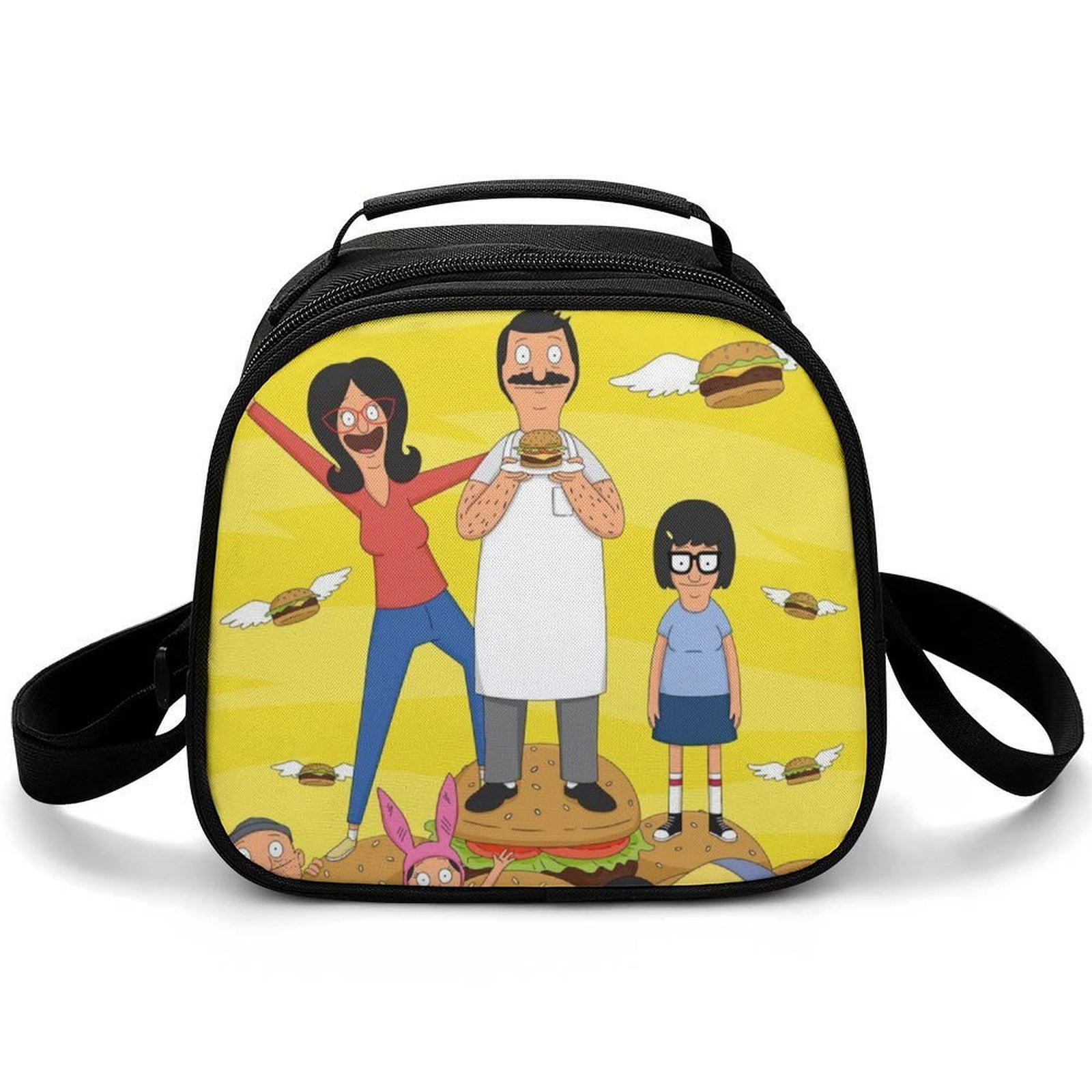Bob's Burgers Lunch Tote Bags for Kids Thermal Insulated Lunch Box ...