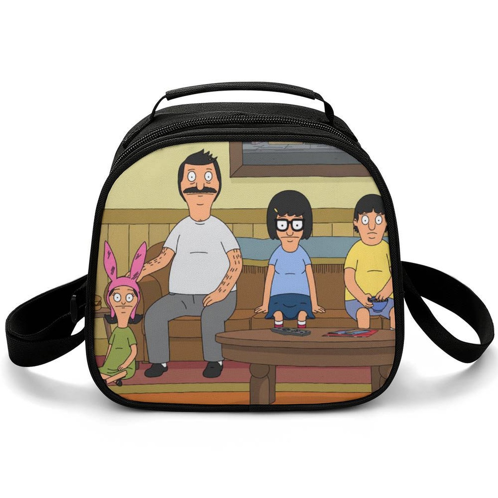 Bob's Burgers Lunch Tote Bags Thermal Insulated Lunch Box Lunch ...