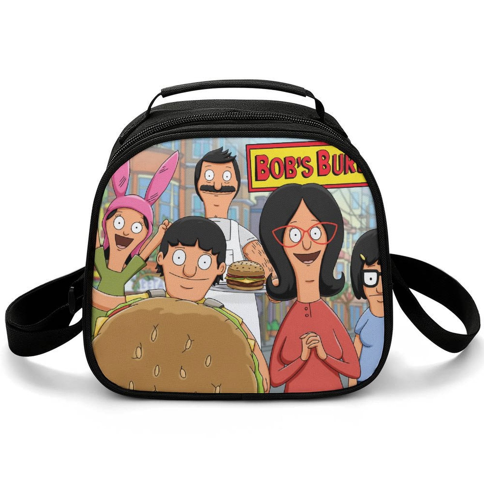 Bob's Burgers Lunch Tote Bags Thermal Insulated Lunch Box Lunch ...