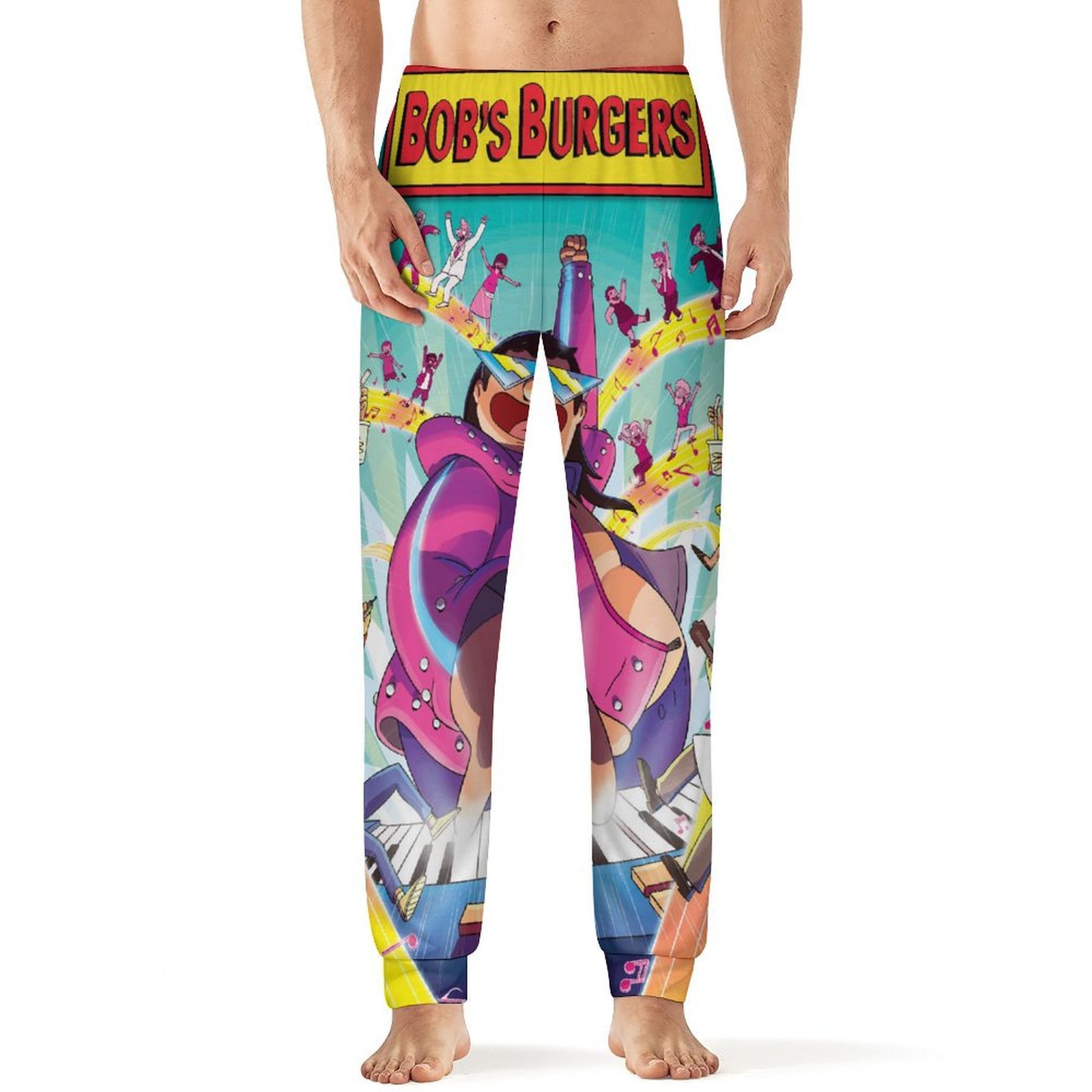 Bob's Burgers Men's Lightweight Pajama Pants Soft Lounge Sleep Joggers ...