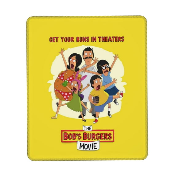 Bob's Burgers Mouse Pad, Computer Mouse Mat, Waterproof Non-Slip Rubber ...
