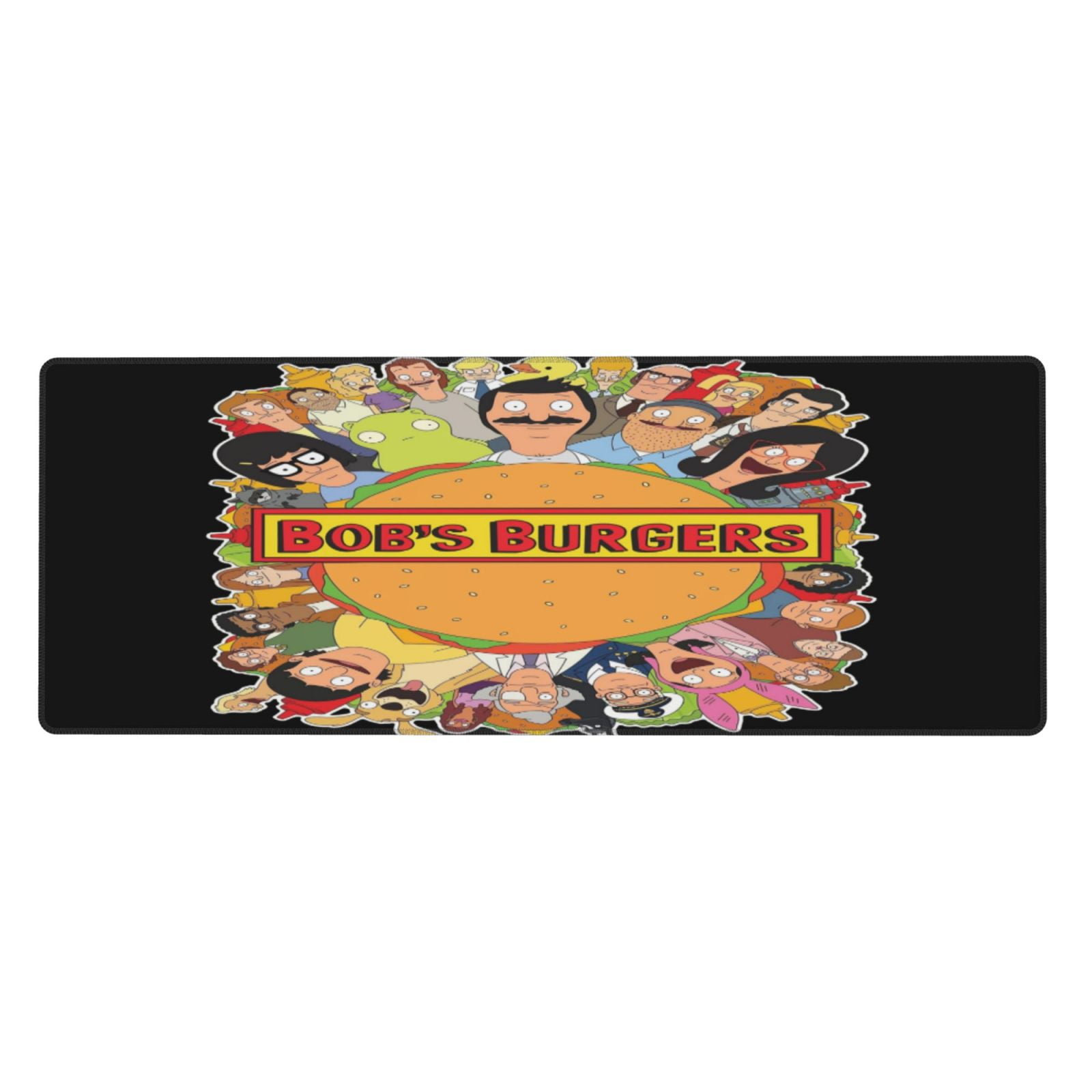 Bob's Burgers Mouse Pad with Stitched Edge Desk Mat Keyboard Pad for ...
