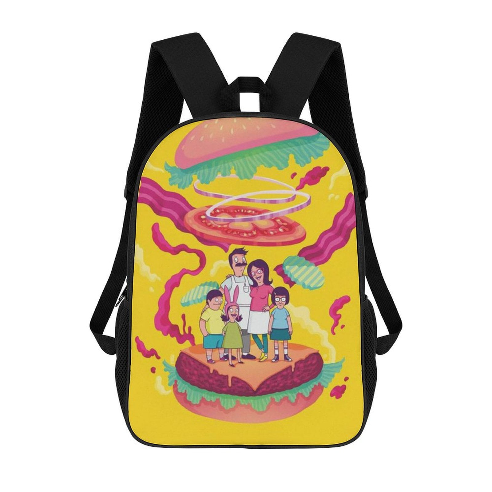 Bob's Burgers Movie School Bag Backpack Multipurpose Daypack Adjustable ...