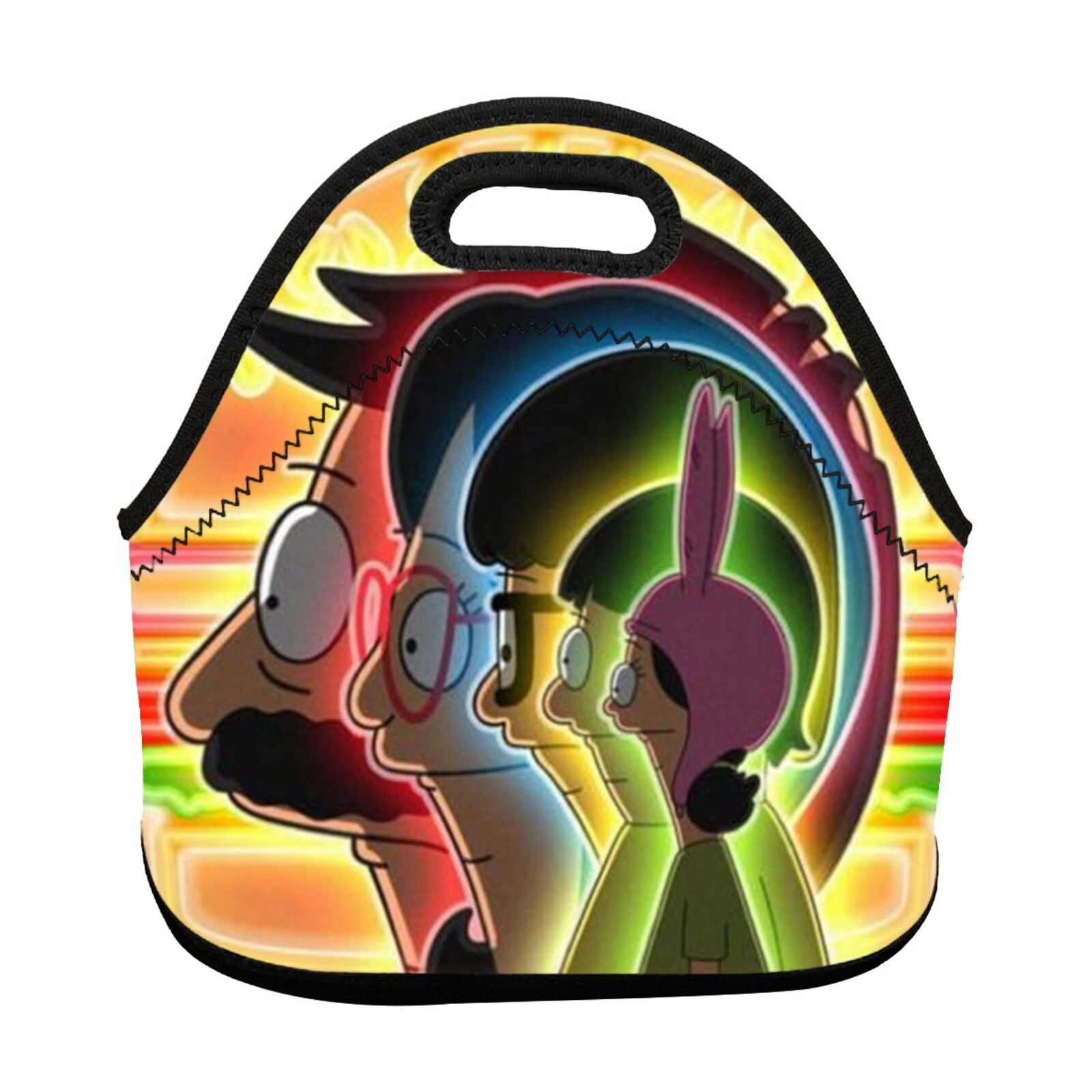 Bob's Burgers Neoprene Lunch Bags Reusable Lunchbox Food Container ...