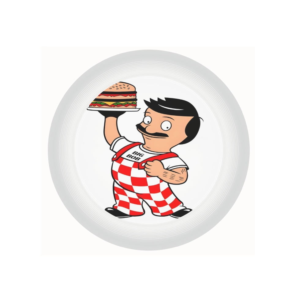 Bob's Burgers Patterned Frisby Slip Resistant And Stable Throw With A ...